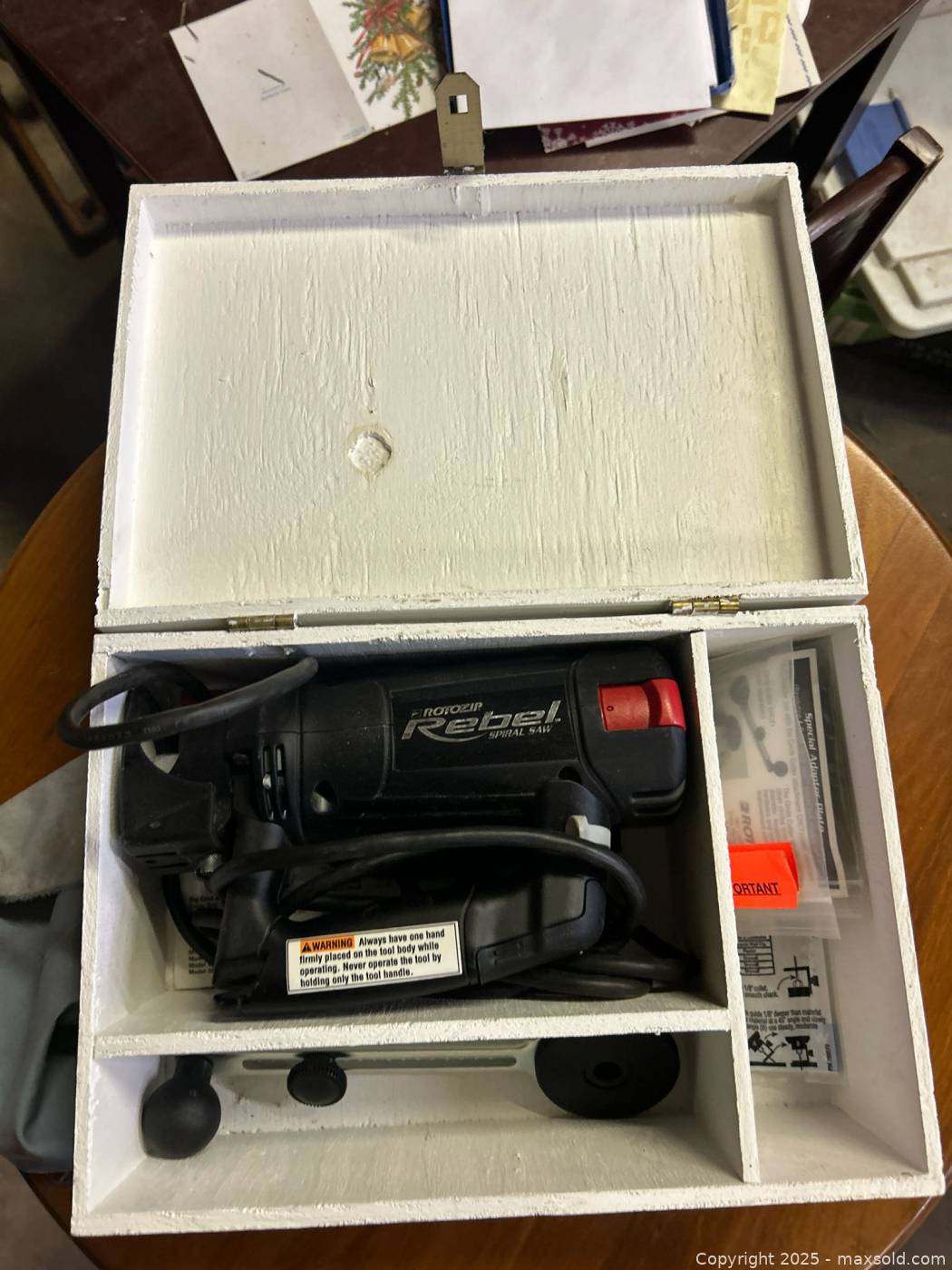 RotoZip Rebel Rotary Spiral Saw Kit with Case, Corded Electric ...