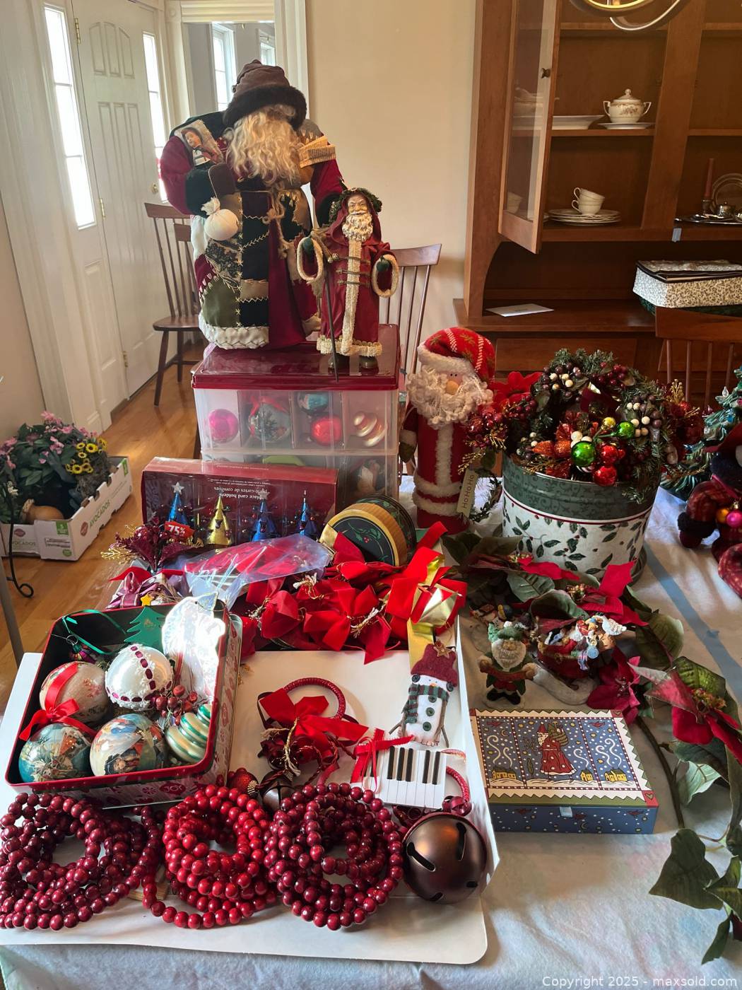 Lot of Assorted Christmas Decorations, Ornaments B | Weymouth ...