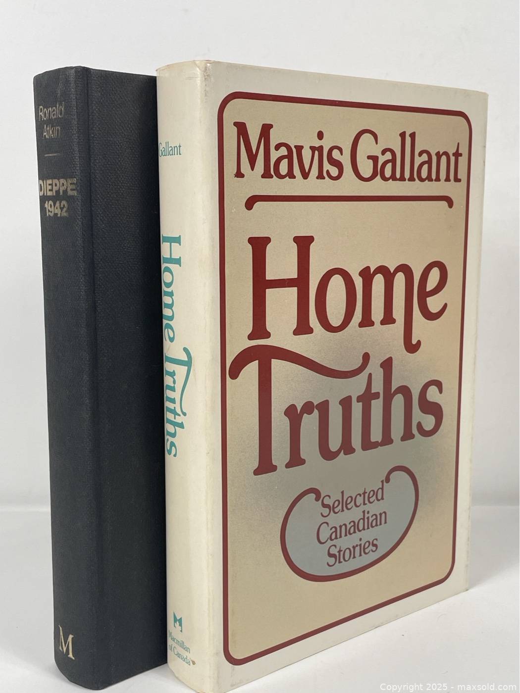 [SIGNED BOOKS] Mavis Gallant "Home Truths" and Ronald Atkin "Dieppe 1942" | Toronto (Ontario ...