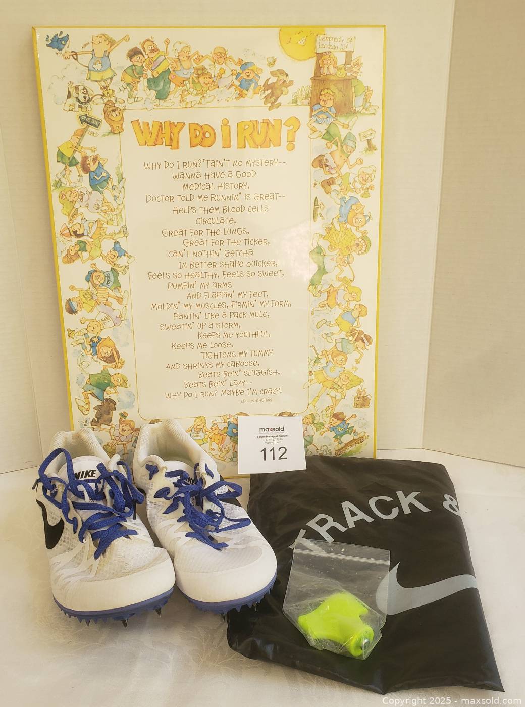 Why Do I Run - Track Shoes & Poster | Toronto (Ontario, Canada) SELLER ...