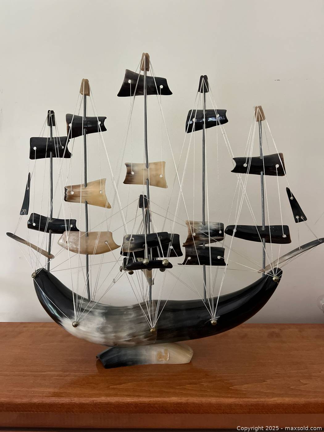 Vintage Nautical Decorative Ship Model, Medium Size | Randolph (New ...