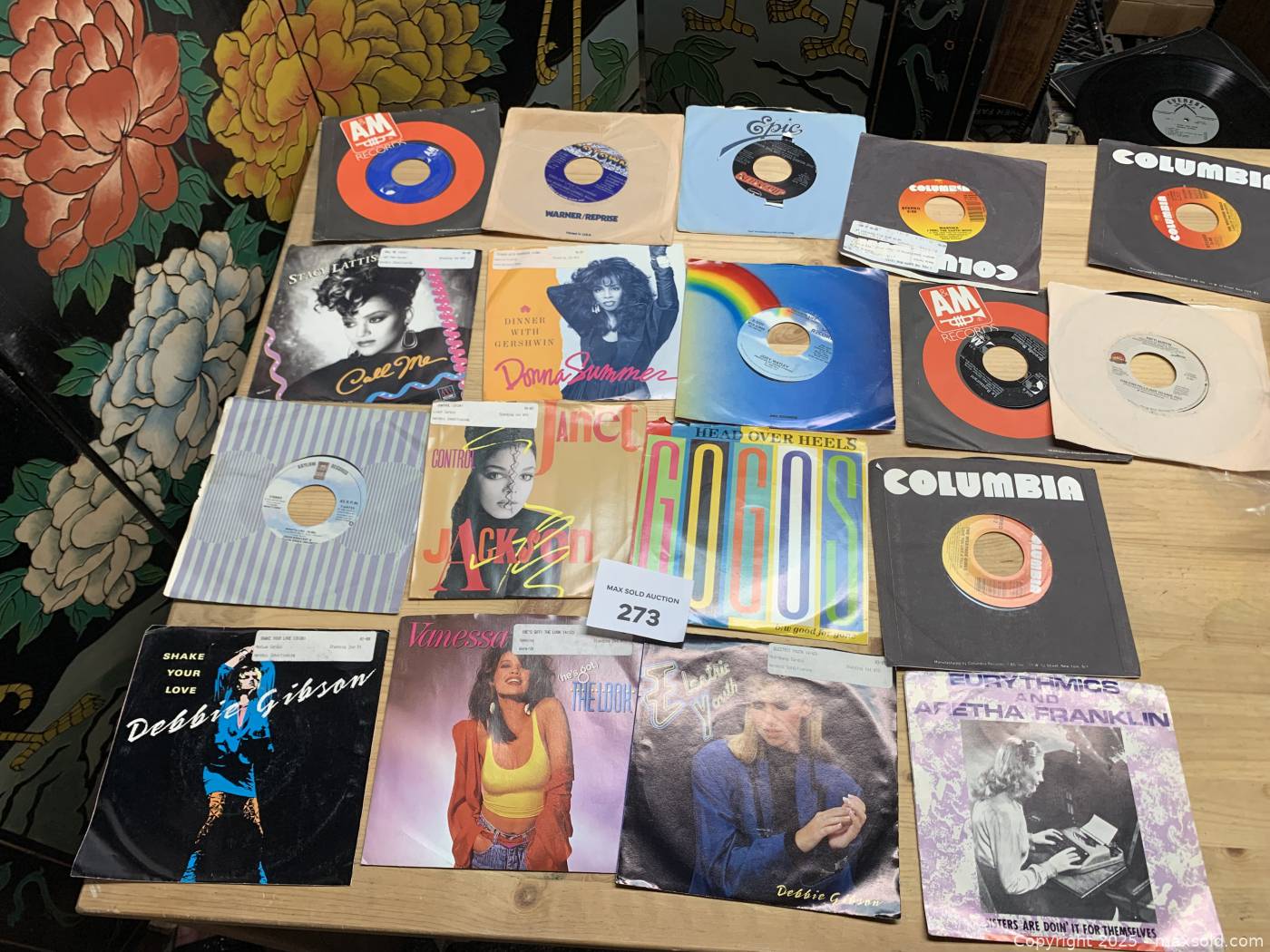 18 Pc Vintage 1980's & 90's Vinyl album 7" Singles | Lansdowne ...