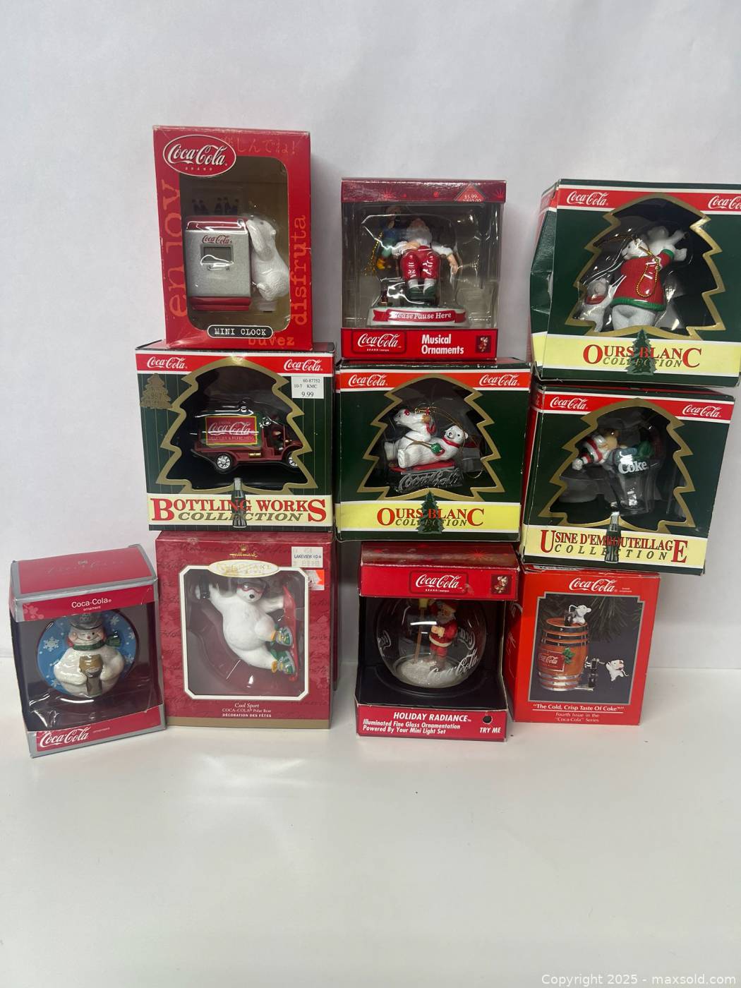 VTG Boxed Coca Cola Ornaments | Vaughan (Ontario, Canada) SELLER ...