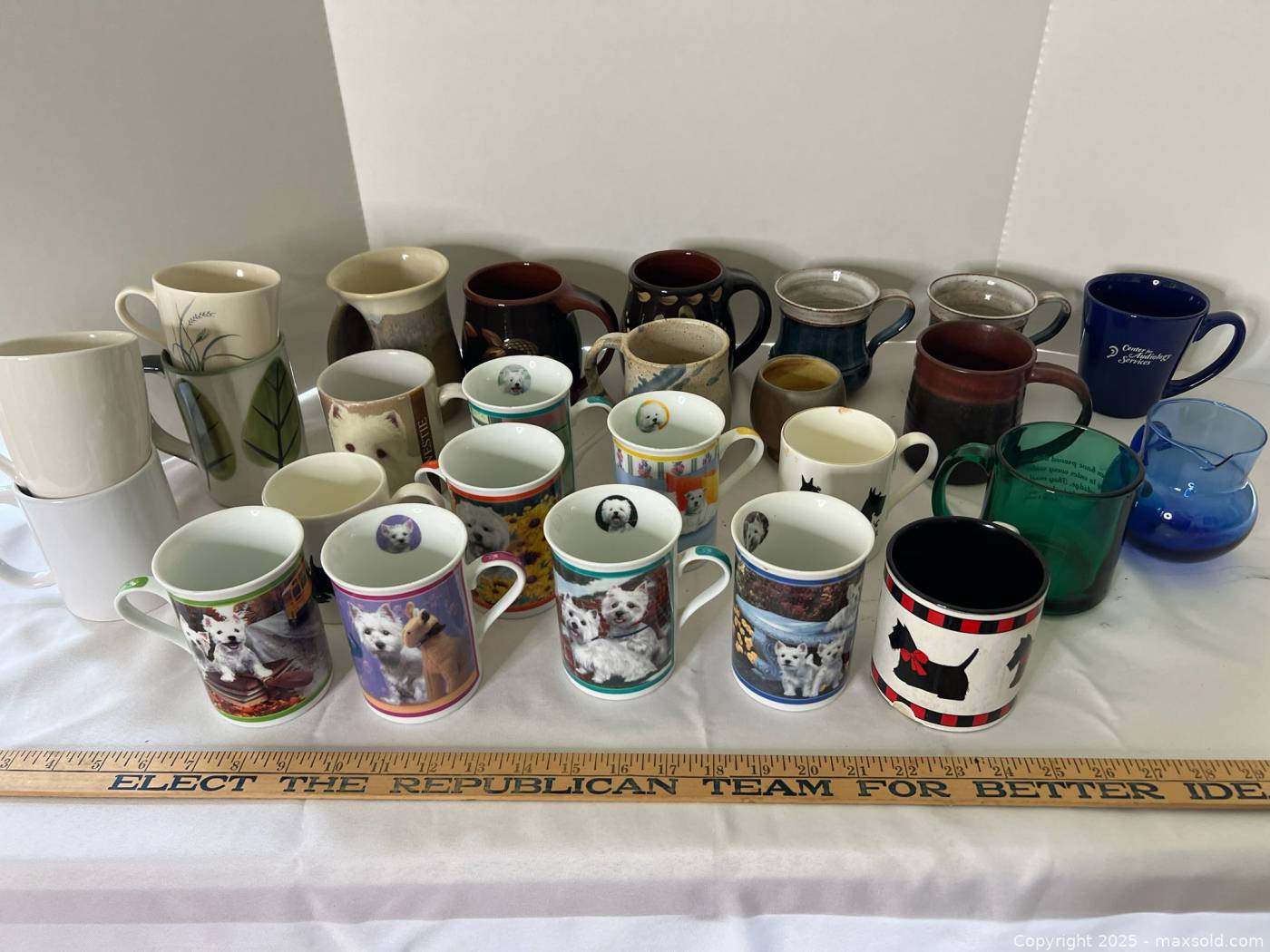 Assorted Ceramic and Glass Coffee Mugs and Cups Lot SR | Bethlehem (Pennsylvania, USA) PARTNER ...