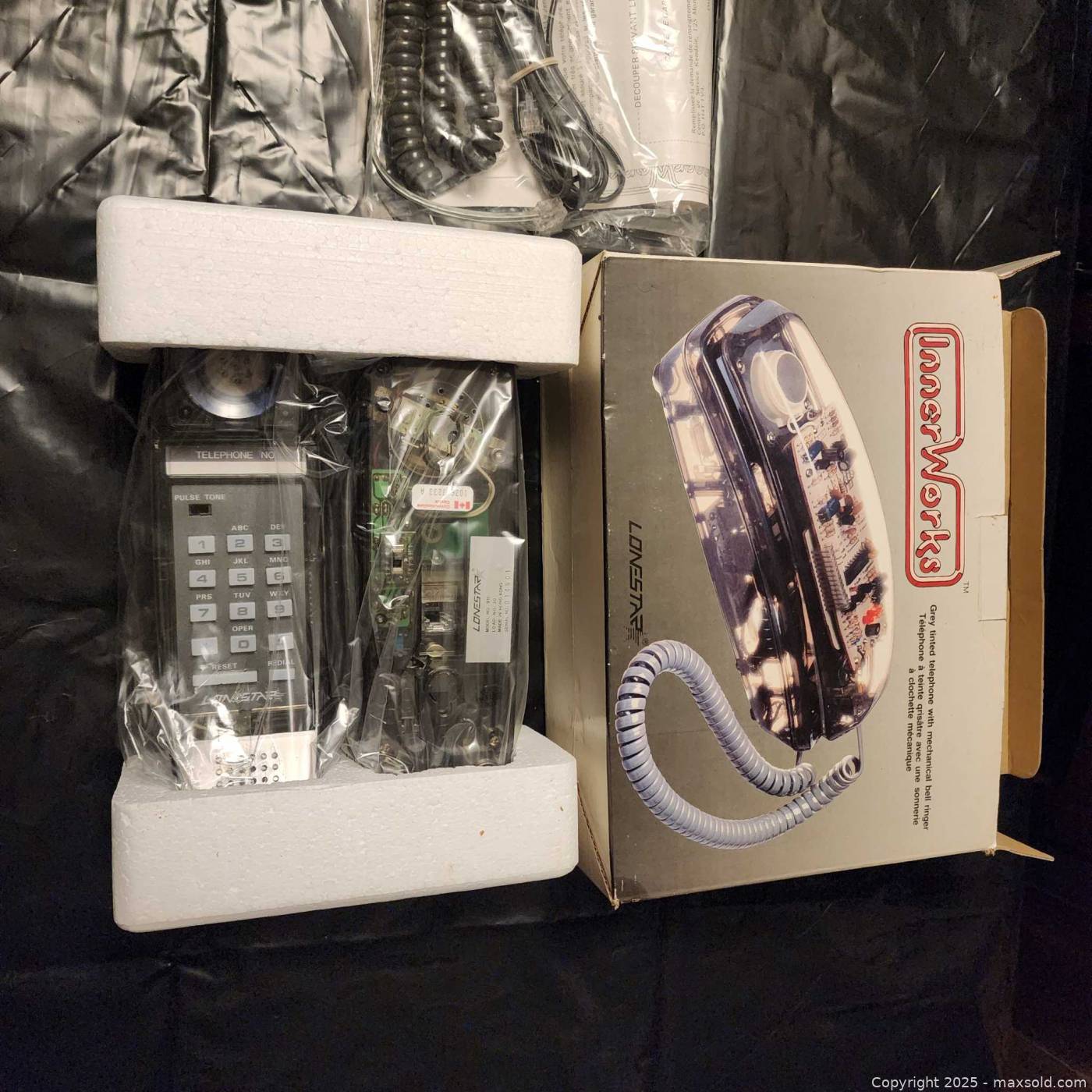Vintage InnerWorks Model 911 Clear Landline Telephone | Richmond ...