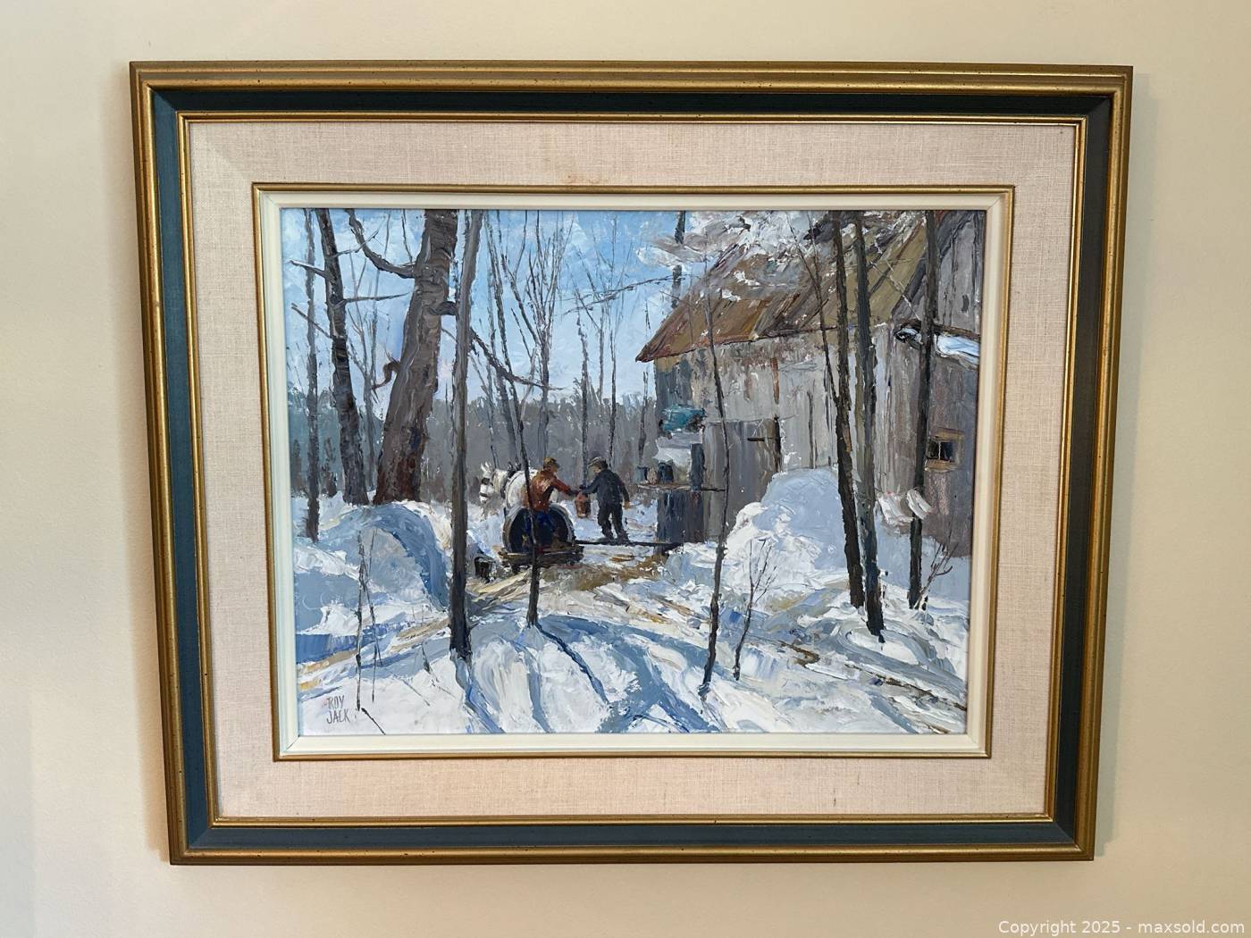 "Sugar Bush" Oil Painting by Roy Jack | Mississauga (Ontario, Canada ...