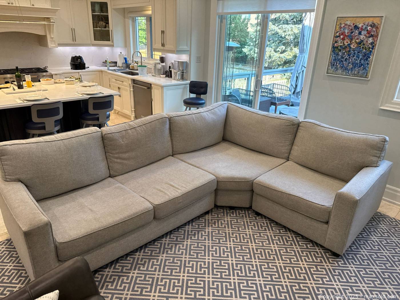 Pottery Barn Ash coloured Sectional Sofa | Toronto (Ontario, Canada ...