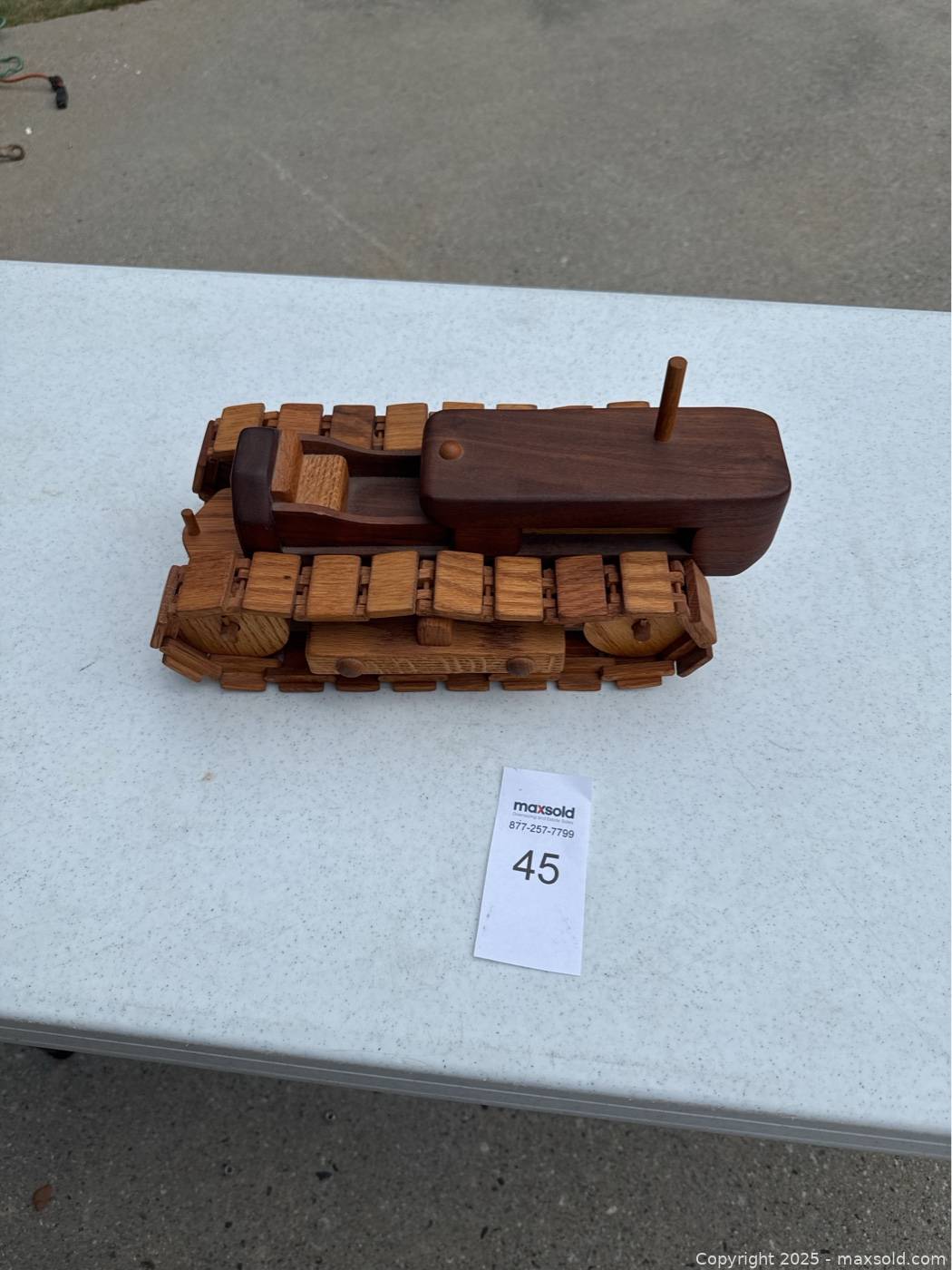Handmade Wooden Bulldozer | Norcross (Georgia, USA) SELLER MANAGED ...