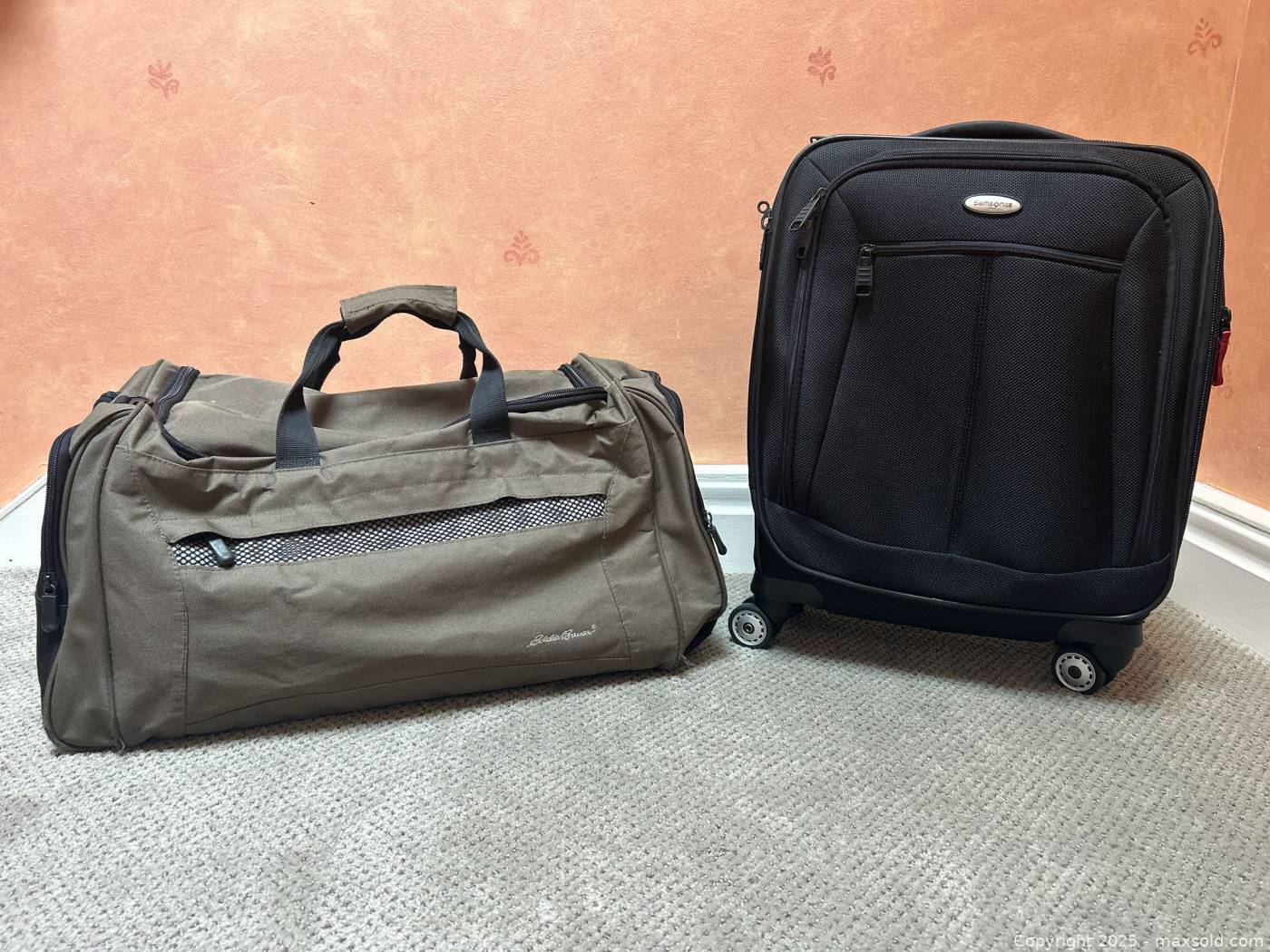 Eddie Bauer Duffel Bag & Samsonite Rolling Carry-On Luggage | Toronto ...