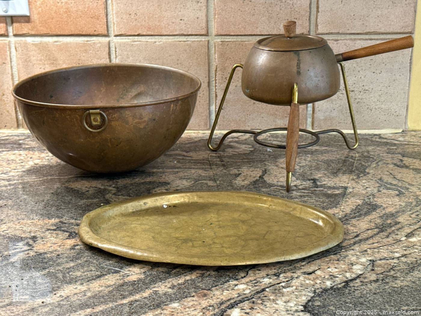 Vintage Copper Candy Making Bowl + Fondue + Tray | Toronto (Ontario ...