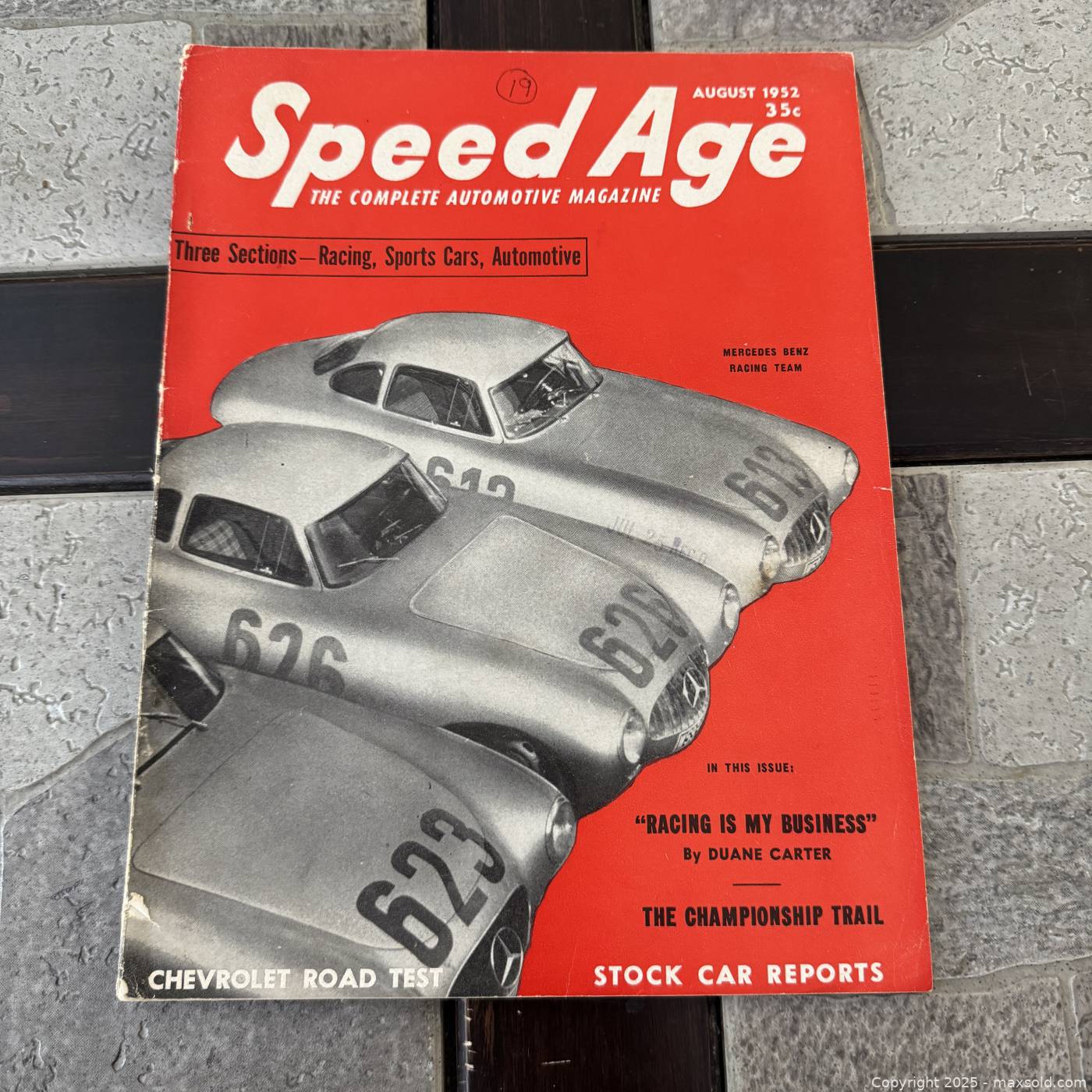 1952 Speed Age Car and Racing Magazine - RARE Original | Toronto ...