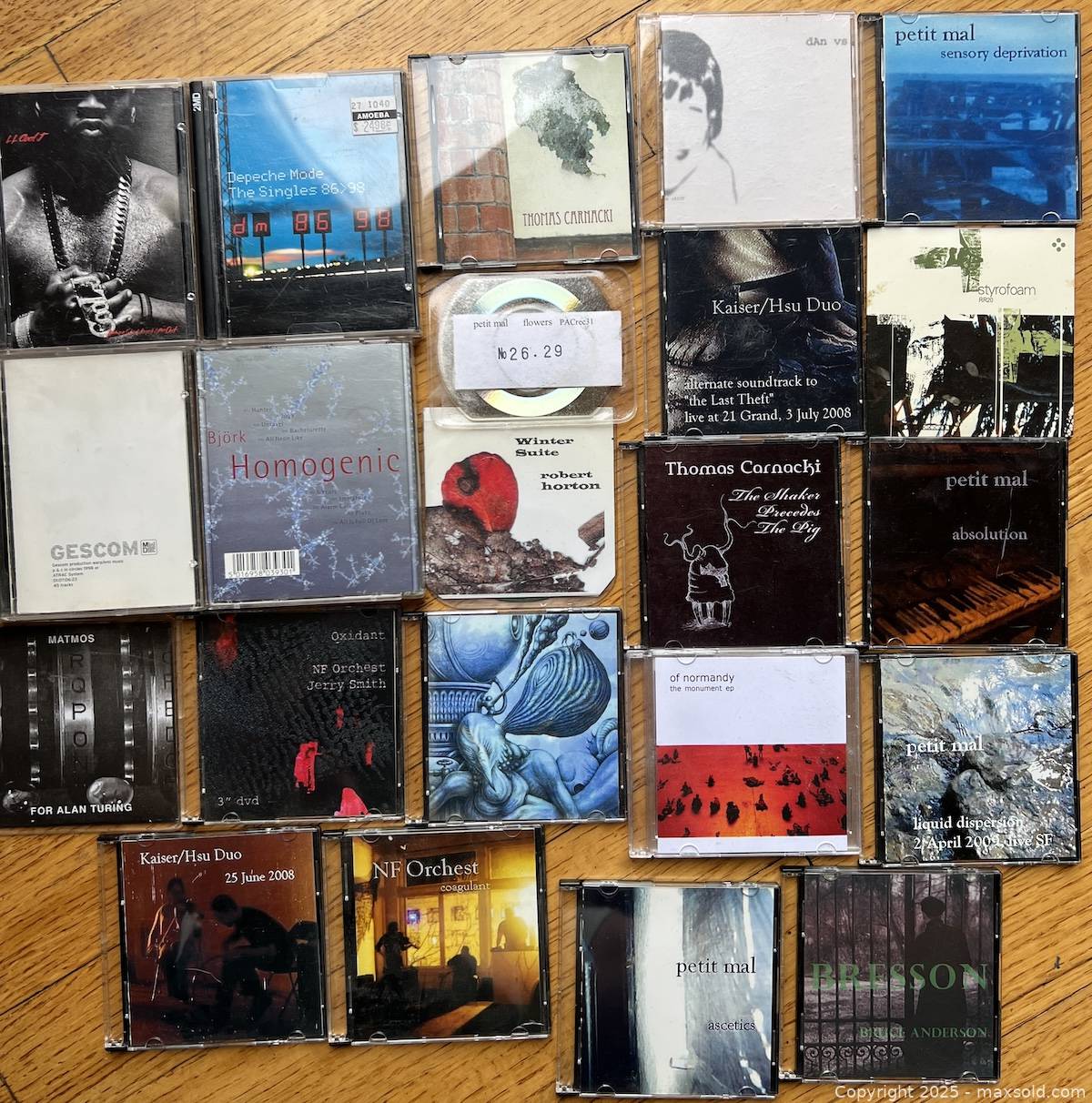 Eclectic Music & Audio Lot – CDs, Mini-Discs, LP, 45s, Spanish Language ...