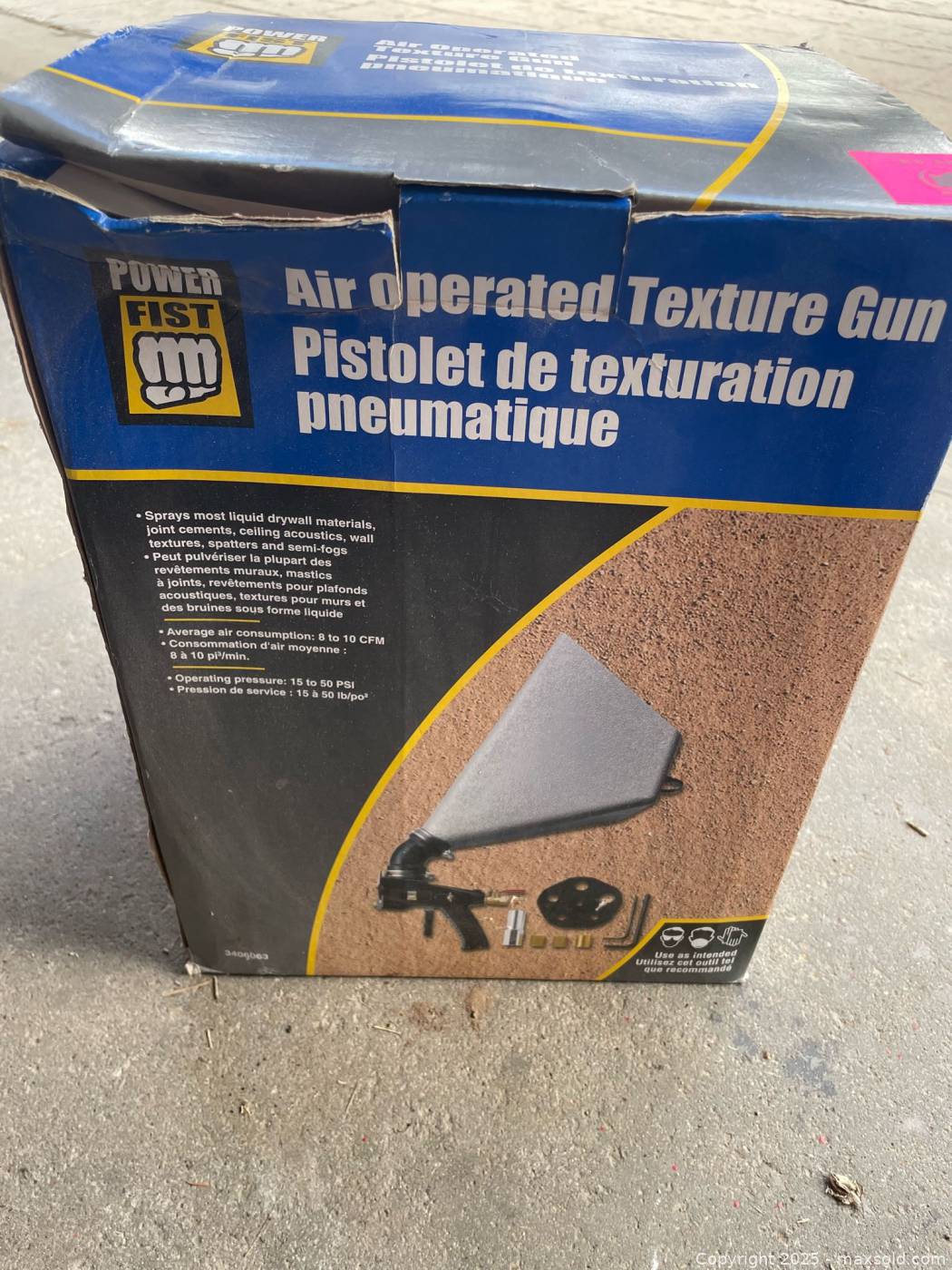 Powerfist Air Operated Texture Tool-Brand new in box | Hamilton ...