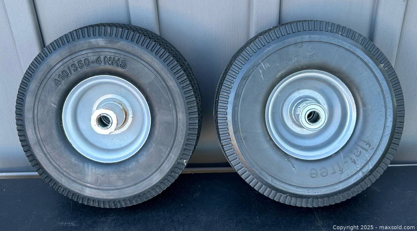 Pair Of 4.10/3.50- 4 NHS Utility Wheels | Burlington (Ontario, Canada ...