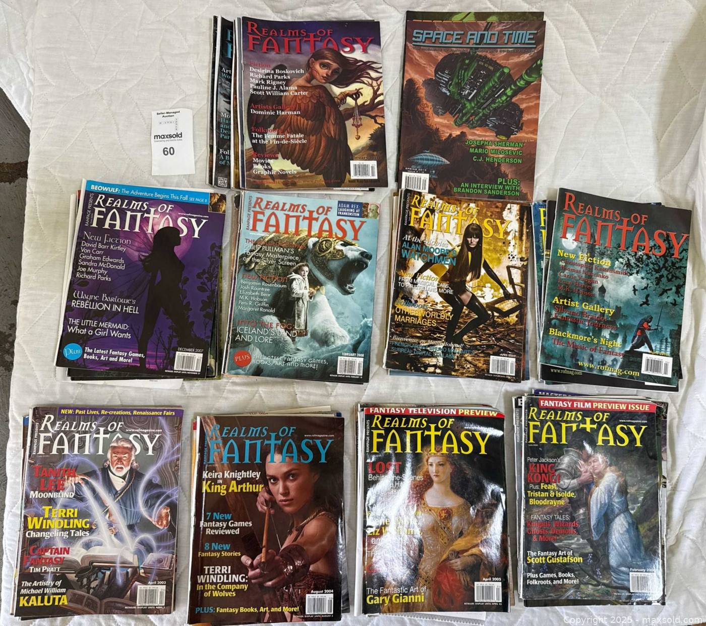 Realms of Fantasy Magazines 2003-2011 Complete Collection | Quincy ...