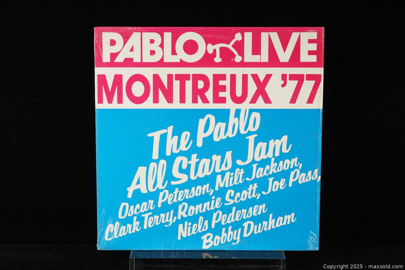 Jazz Vinyl Record LP : PABLO ALL STARS JAM. Pablo Jazz label ...