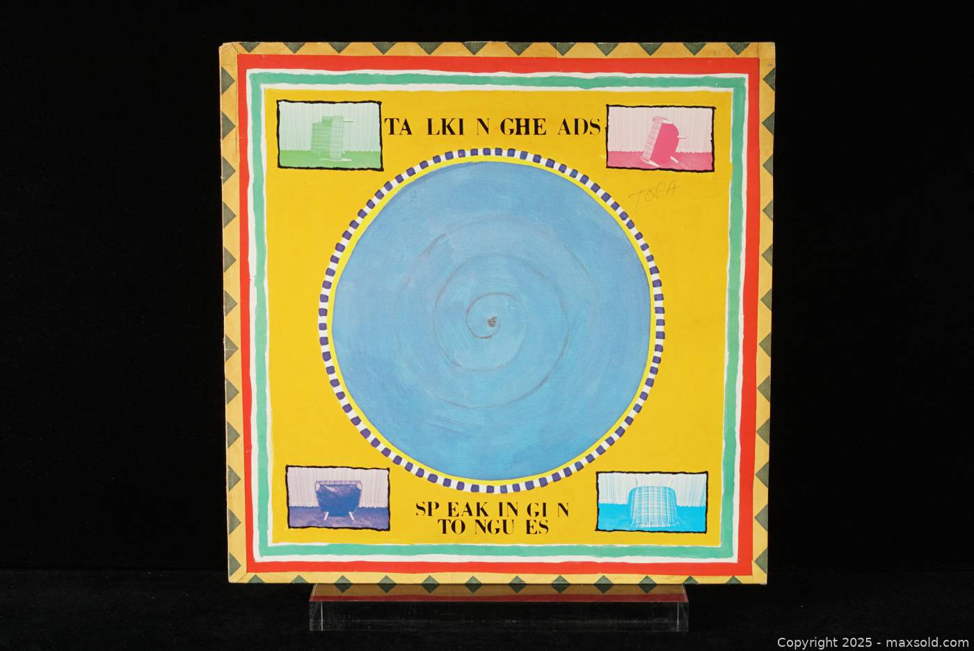 Rock or Other Vinyl Record LP : TALKING HEADS - Speaking in Tongues ...