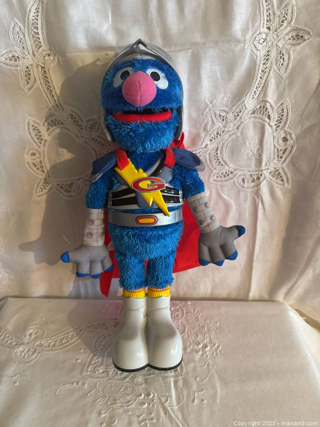 Sesame Street Super Grover Hasbro 2011 Plush Toy 15” | Toronto (Ontario ...