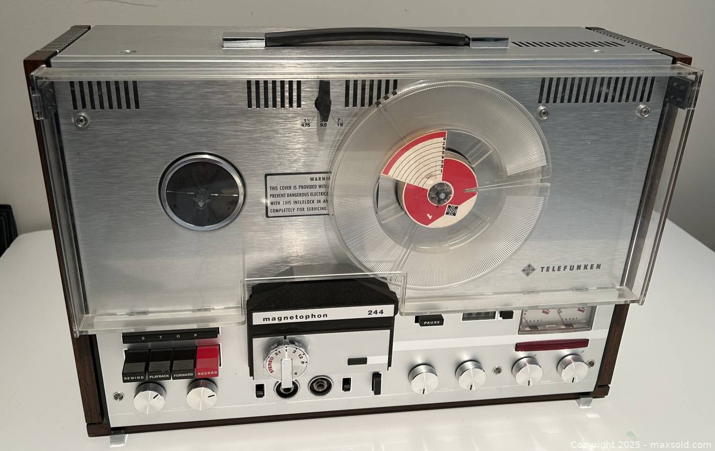 Vintage TELEFUNKEN reel-to-reel tape deck. | Toronto (Ontario, Canada ...