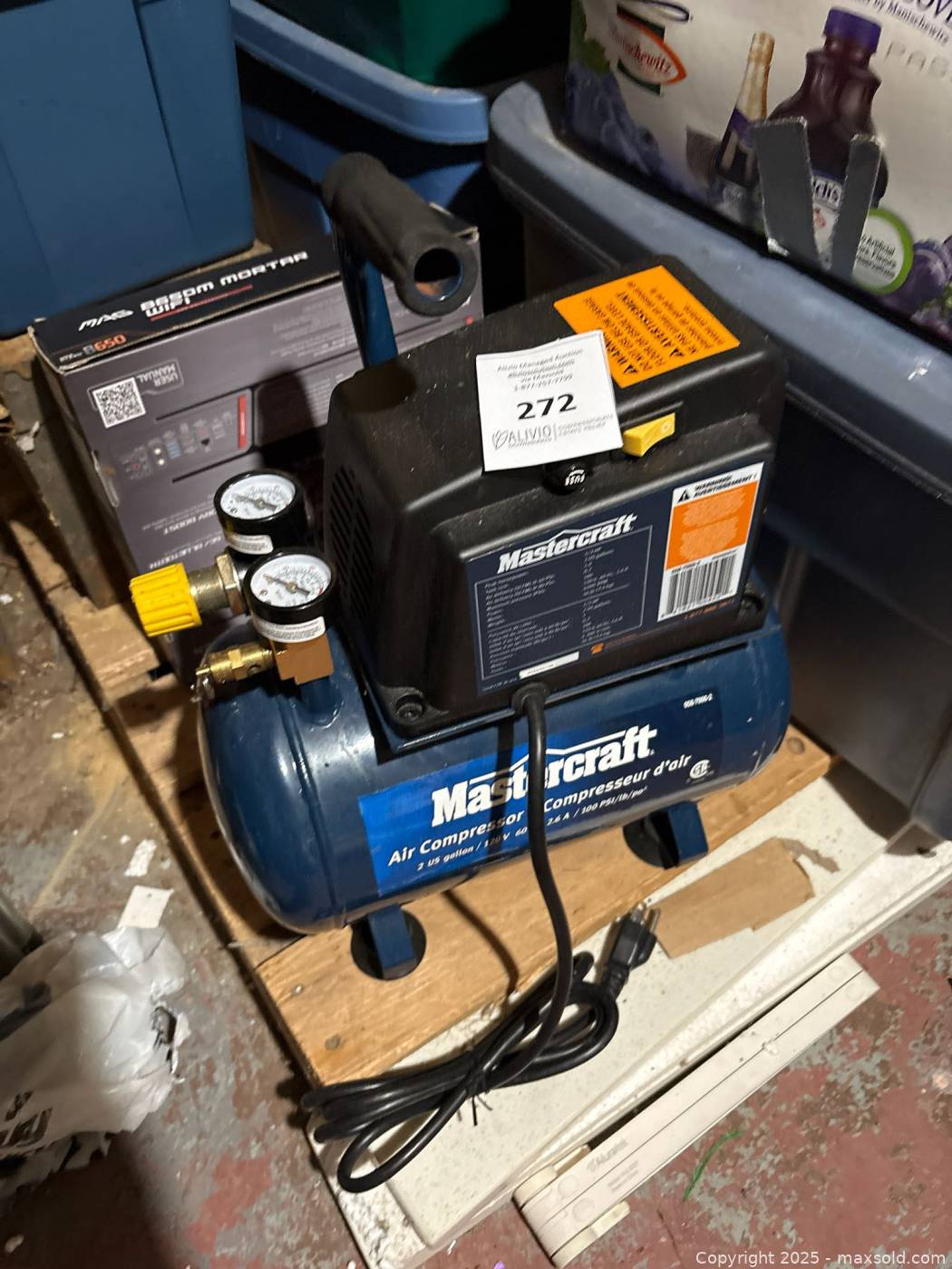 Mastercraft 3 Gallon Air Compressor and Nailer | Toronto (Ontario ...