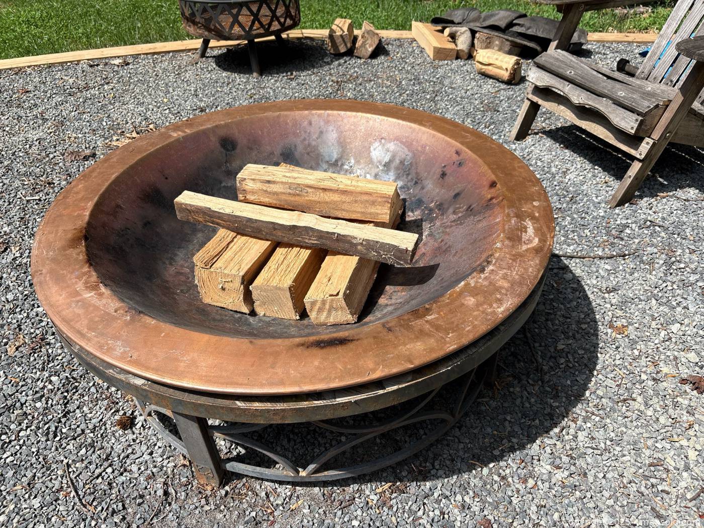 Frontgate Copper Outdoor Fire Pit | Sumerduck (Virginia, USA) PARTNER ...