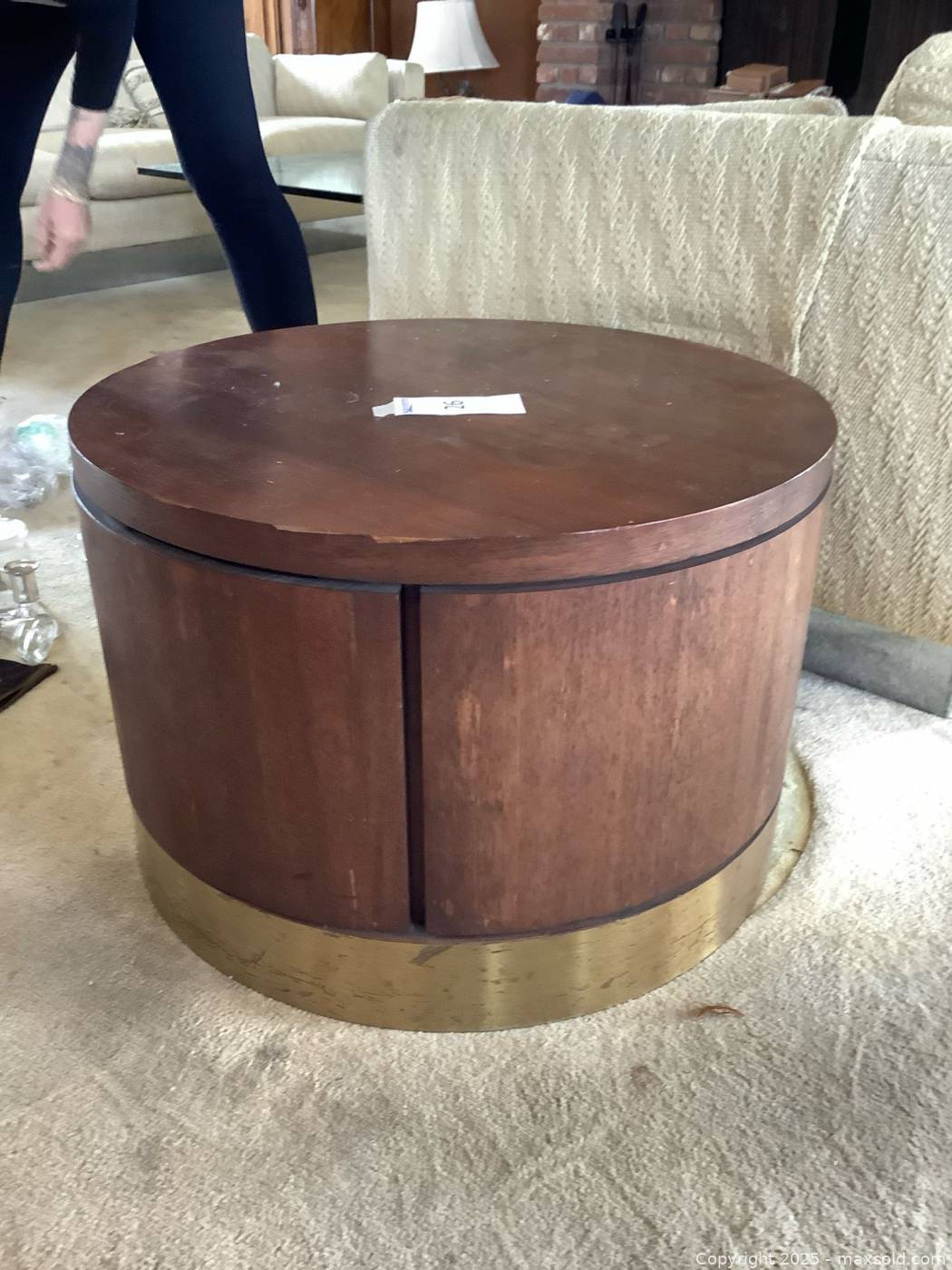 MCM Wood Side Table by Glenn of California | Huntington Beach (California, USA) PARTNER MANAGED ...