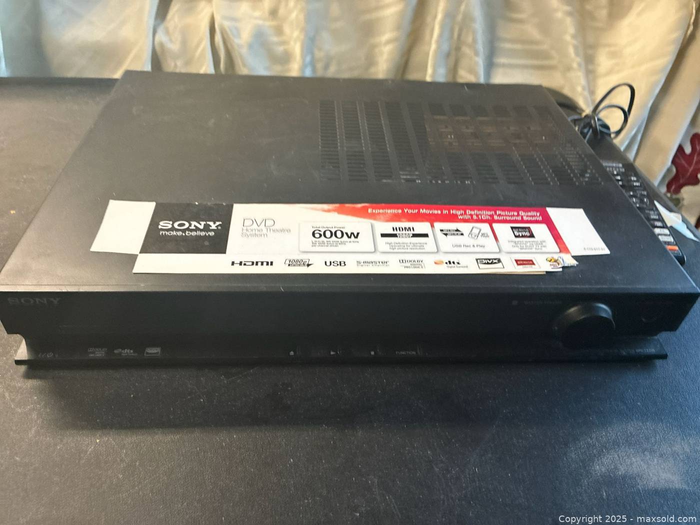 Sony CD player/DVD player | Newmarket (Ontario, Canada) SELLER MANAGED Downsizing Online Auction ...