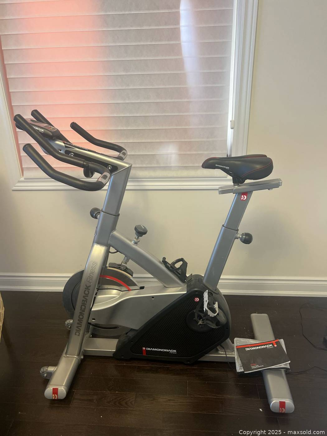 Diamondback Fitness Stationary Exercise Bike with Padded Seat ...