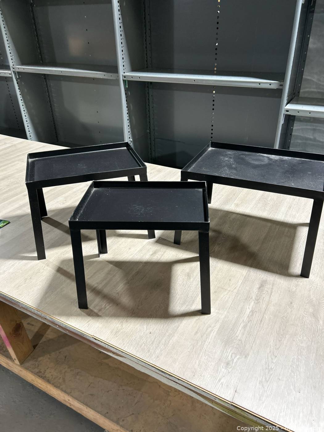 3 small metal tables | Cocoa (Florida, USA) SELLER MANAGED Estate Sale ...