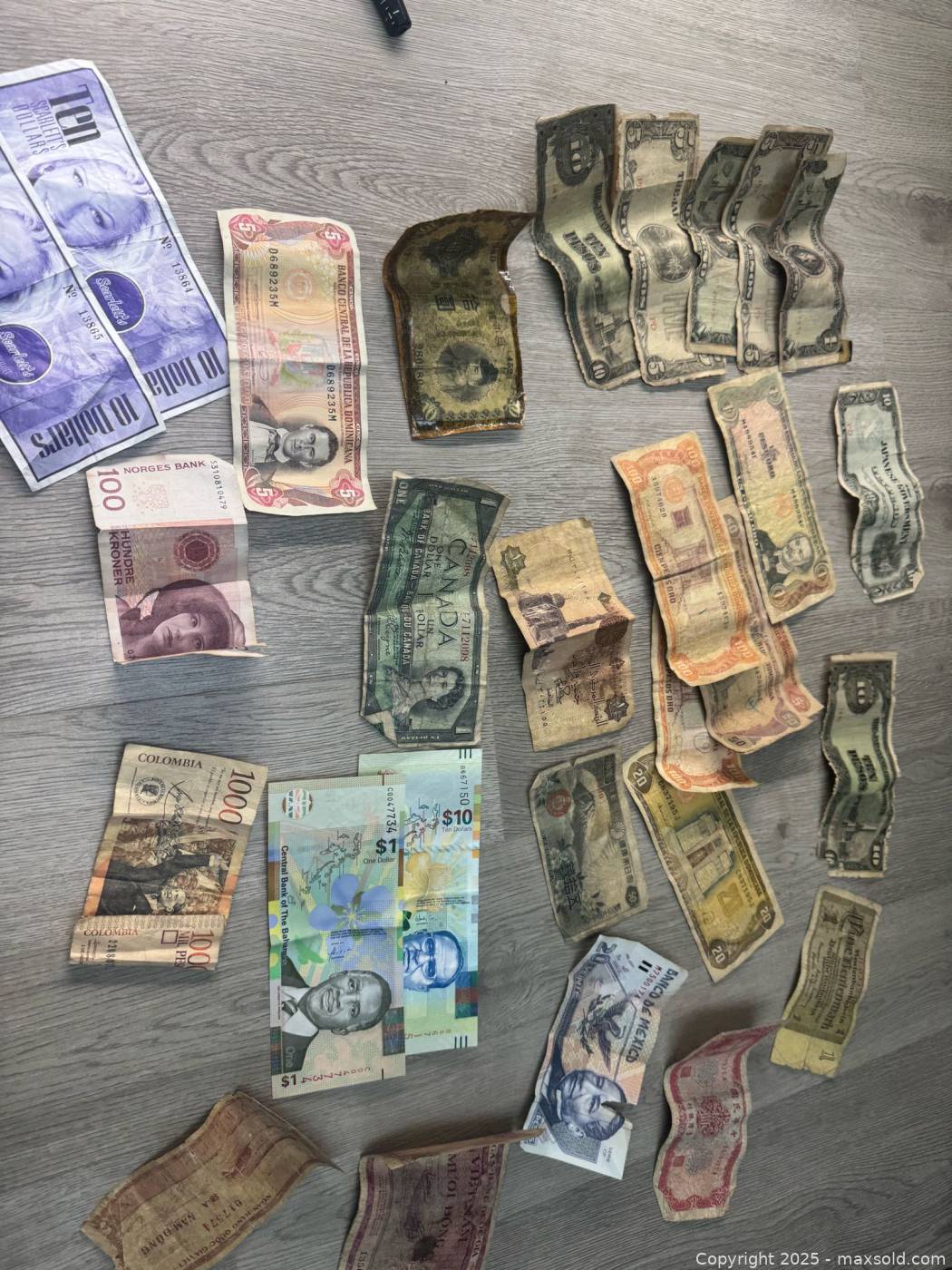 Foreign currency paper lot | Cocoa (Florida, USA) SELLER MANAGED Estate ...