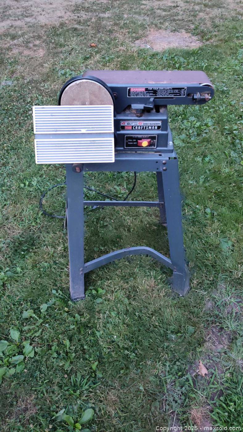 Vintage sears/Craftsman table Sander | Walworth (New York, USA) SELLER ...