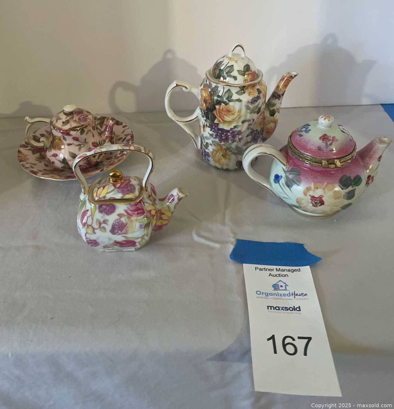 Assorted Decorative Miniature Teapots. A | Winter Haven (Florida, USA ...