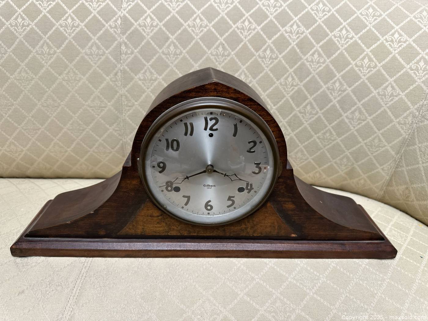 Gilbert Wooden Clock, 1807 | Napa (California, USA) SELLER MANAGED Estate Sale Online Auction ...