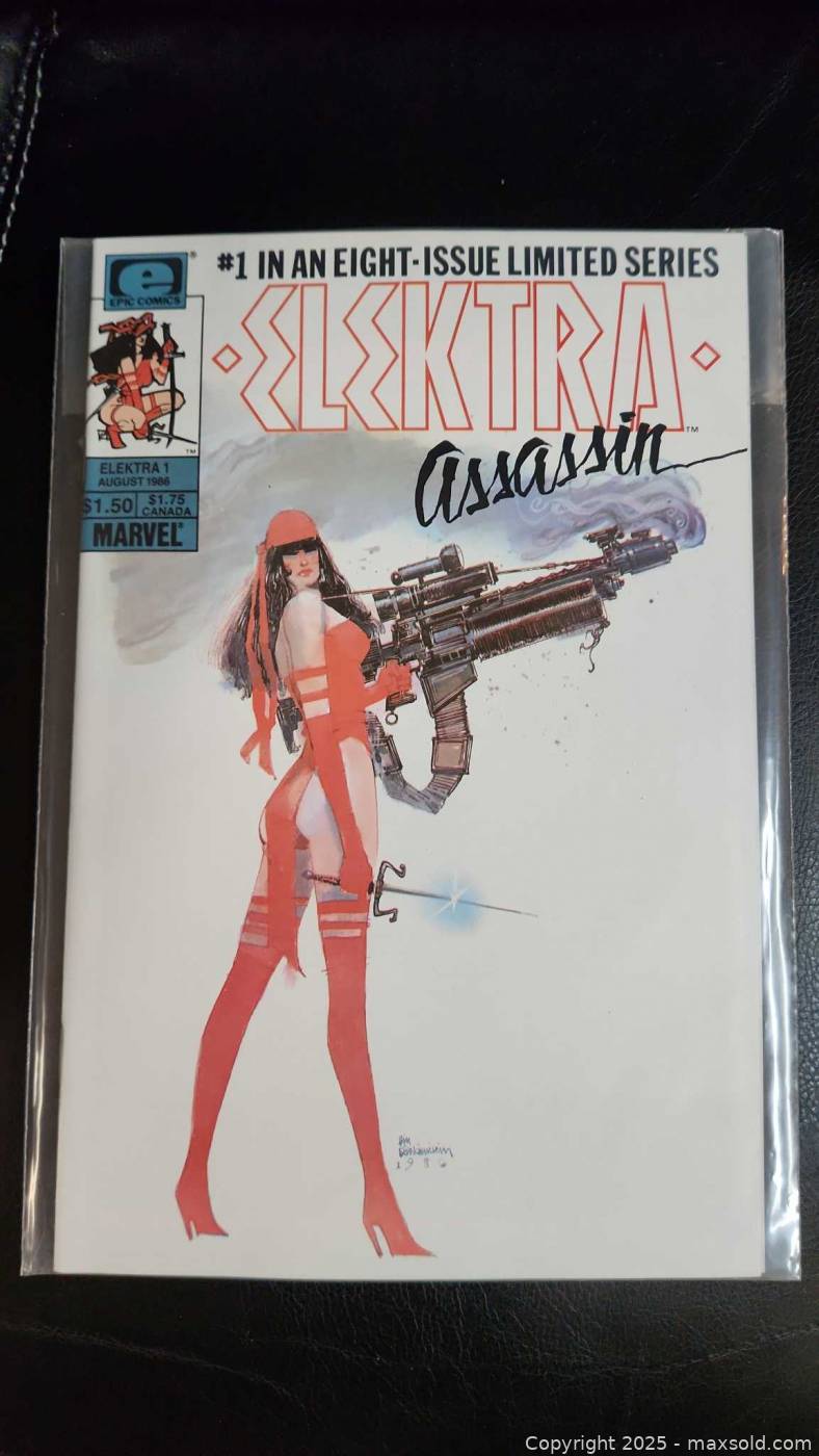 Elektra: Assassin #1 (1986) – Marvel Epic Comics First Print | Ottawa ...