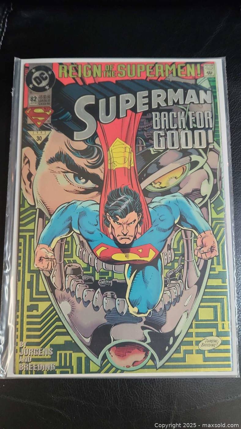 Superman (Vol. 2) #82 – Back for Good! (1993, DC) Direct | Ottawa ...