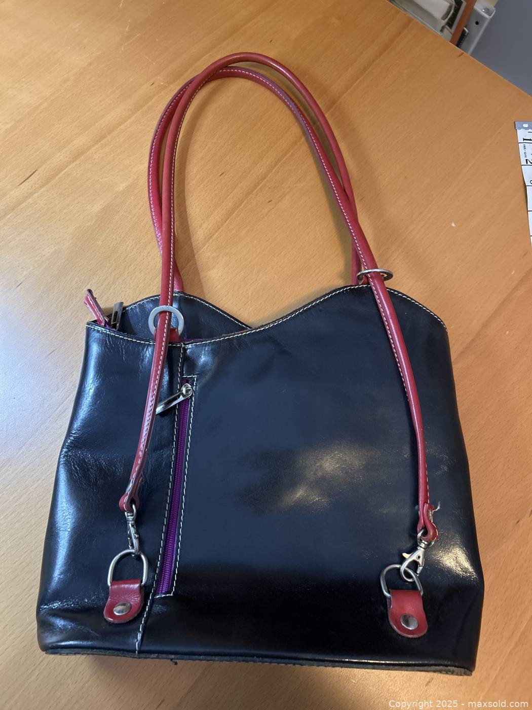 Leather Vera Pelle Purse- Made in Italy | Kingston (Ontario, Canada ...