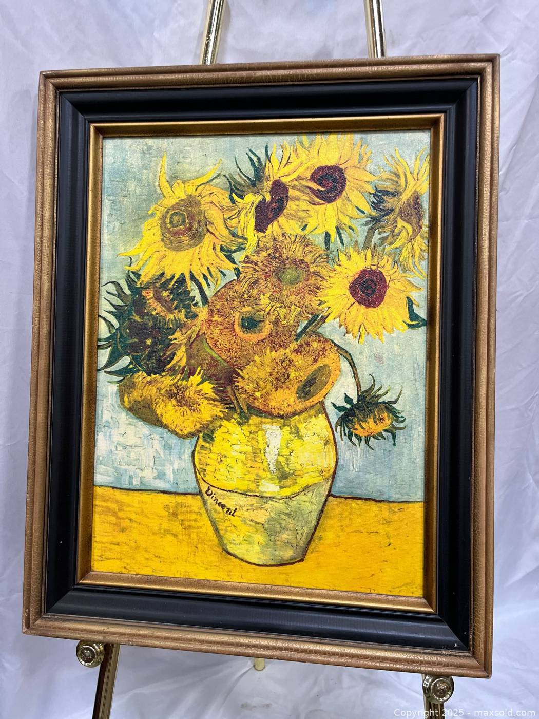Large Framed Sunflowers Artwork | Frederick (Maryland, USA) SELLER ...