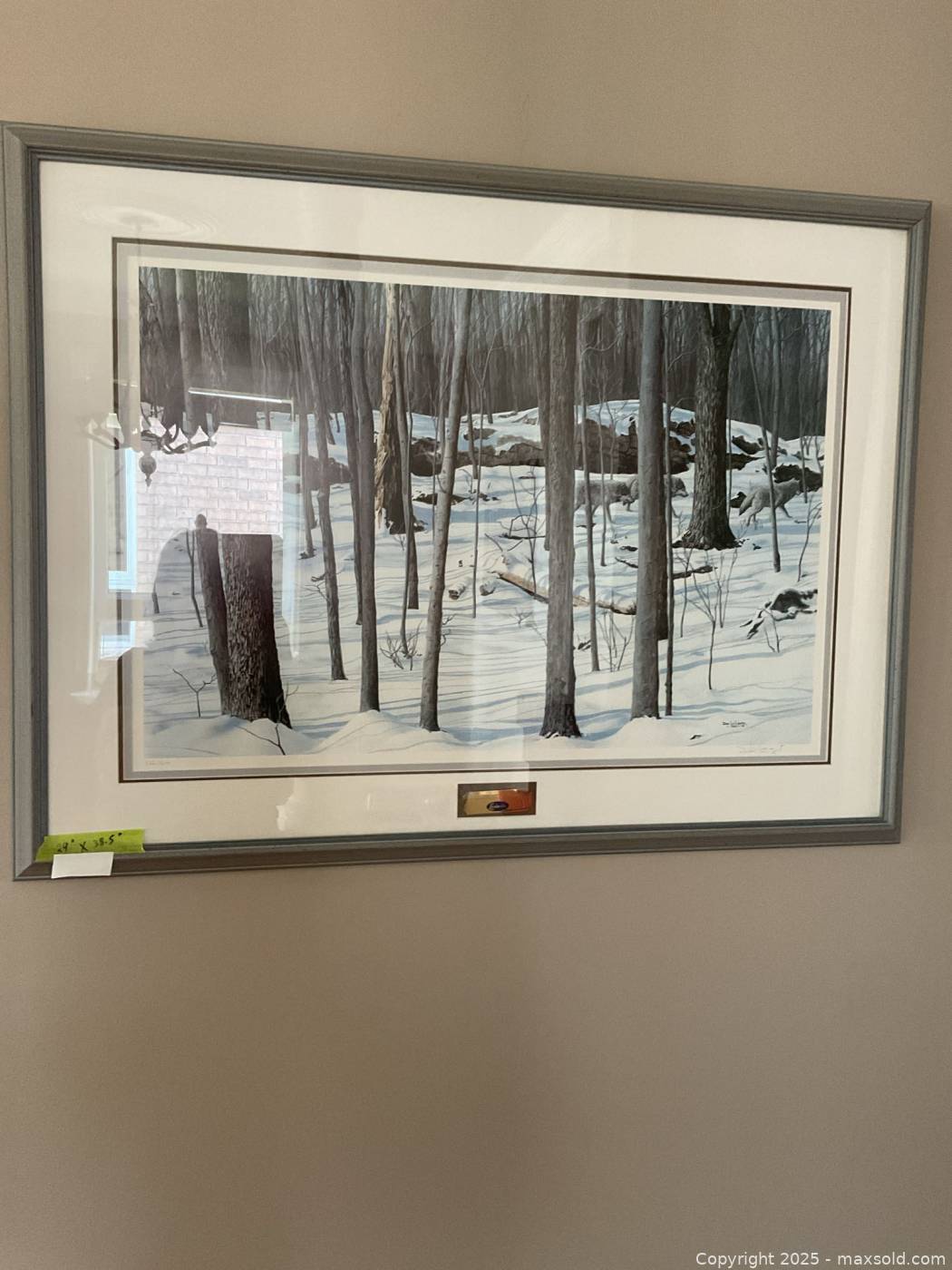 Don Li-Leger 1986 Framed Print with Printed Signature 29x38.5 | Scugog ...
