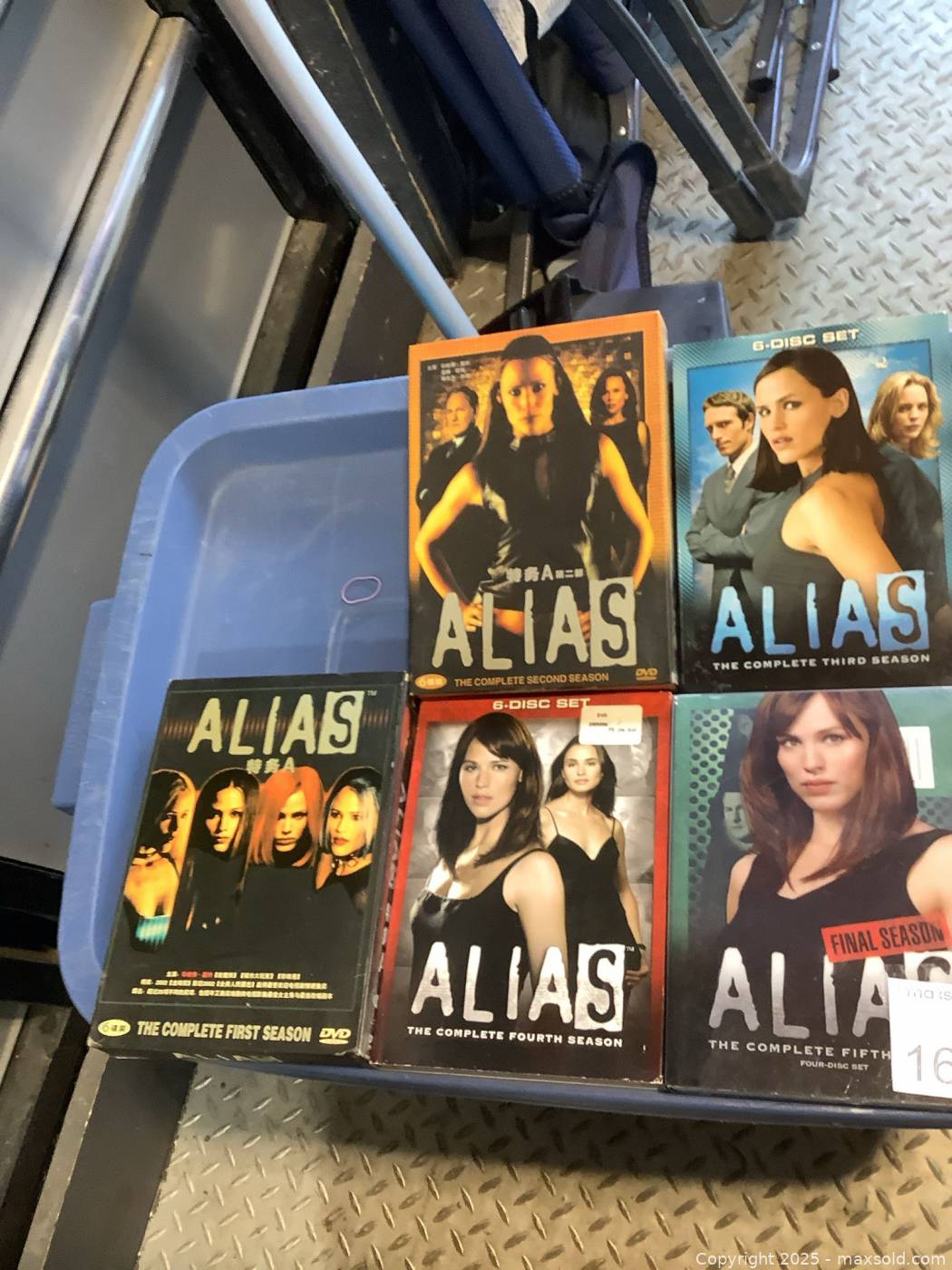 Alias TV Series Complete Seasons 1–5 DVD Box Sets (Lot of 5) | Orleans ...