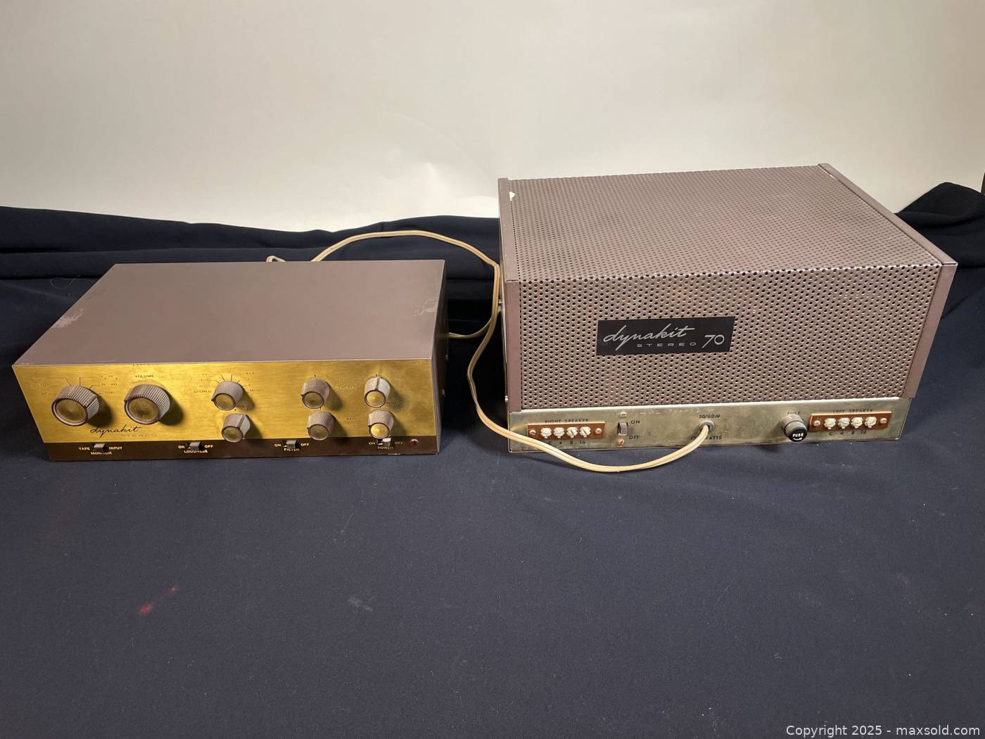 DYNAKIT PAS-2 Stereophonic Preamplifier and DYNAKIT ST-70 Mono/Stereo ...