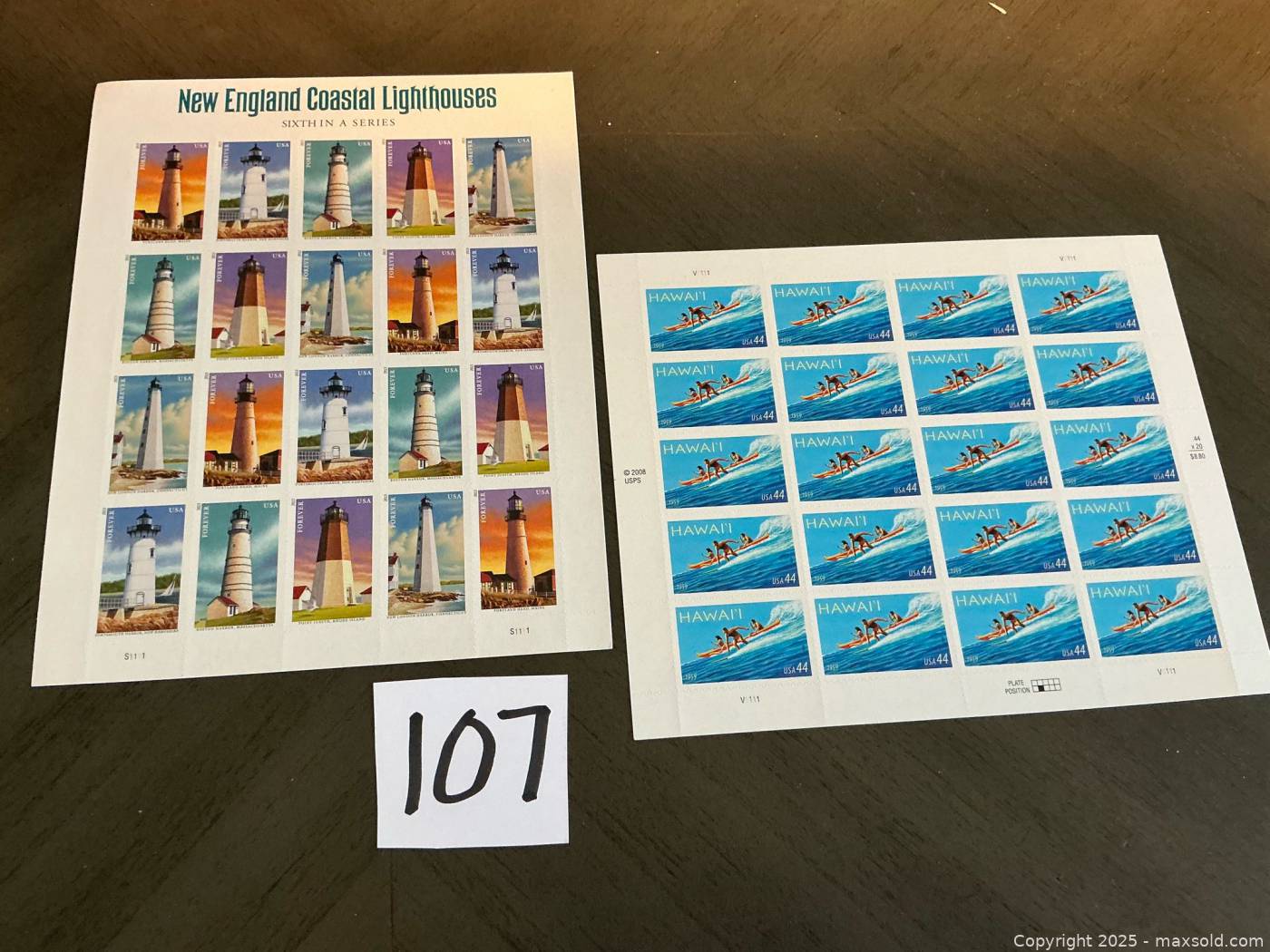 Self-adhesive Sheet Stamps | Easton (Pennsylvania, USA) SELLER MANAGED ...