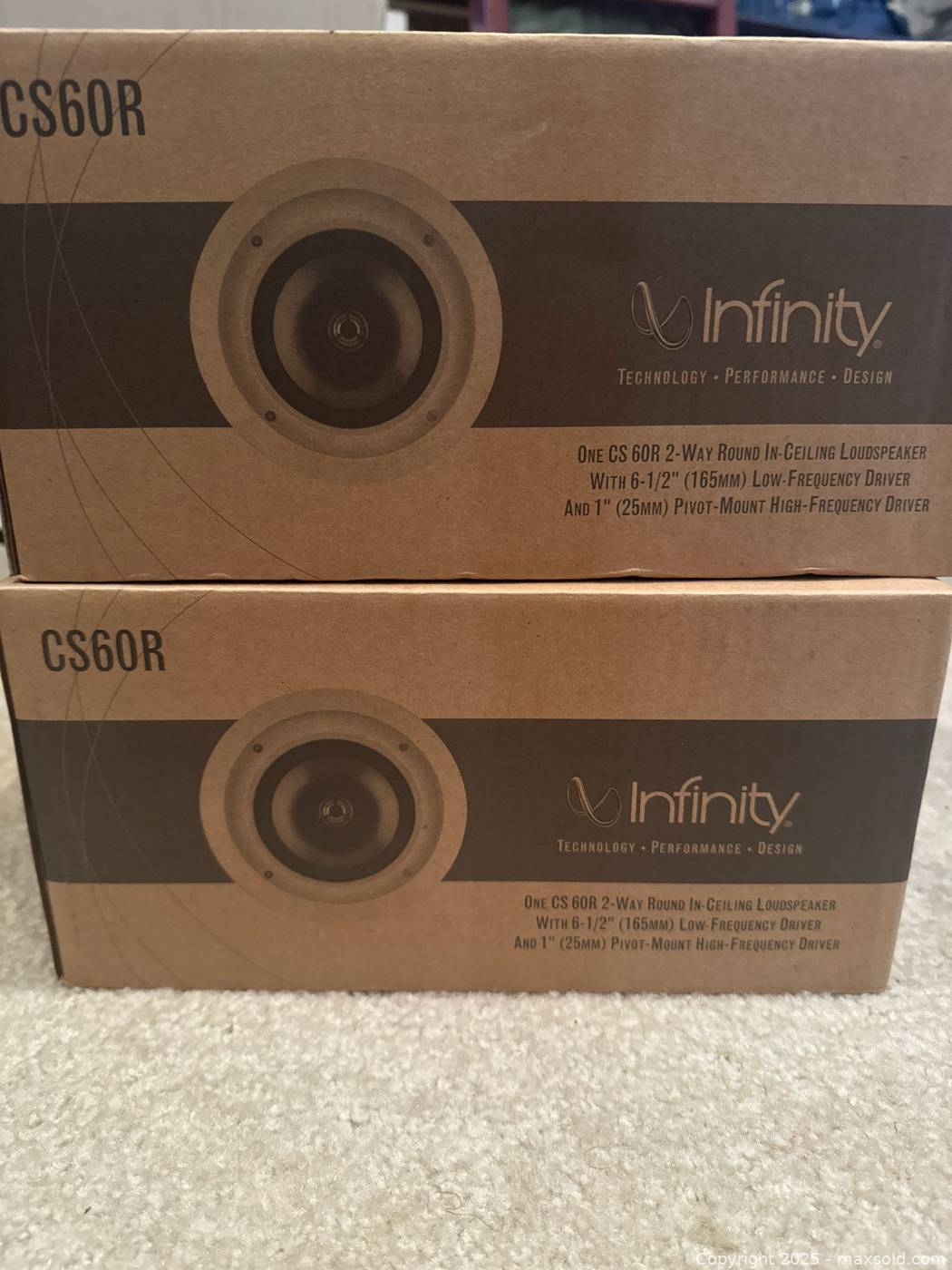 Infinity Round in Wall Speakers | Houston (Texas, USA) SELLER MANAGED ...