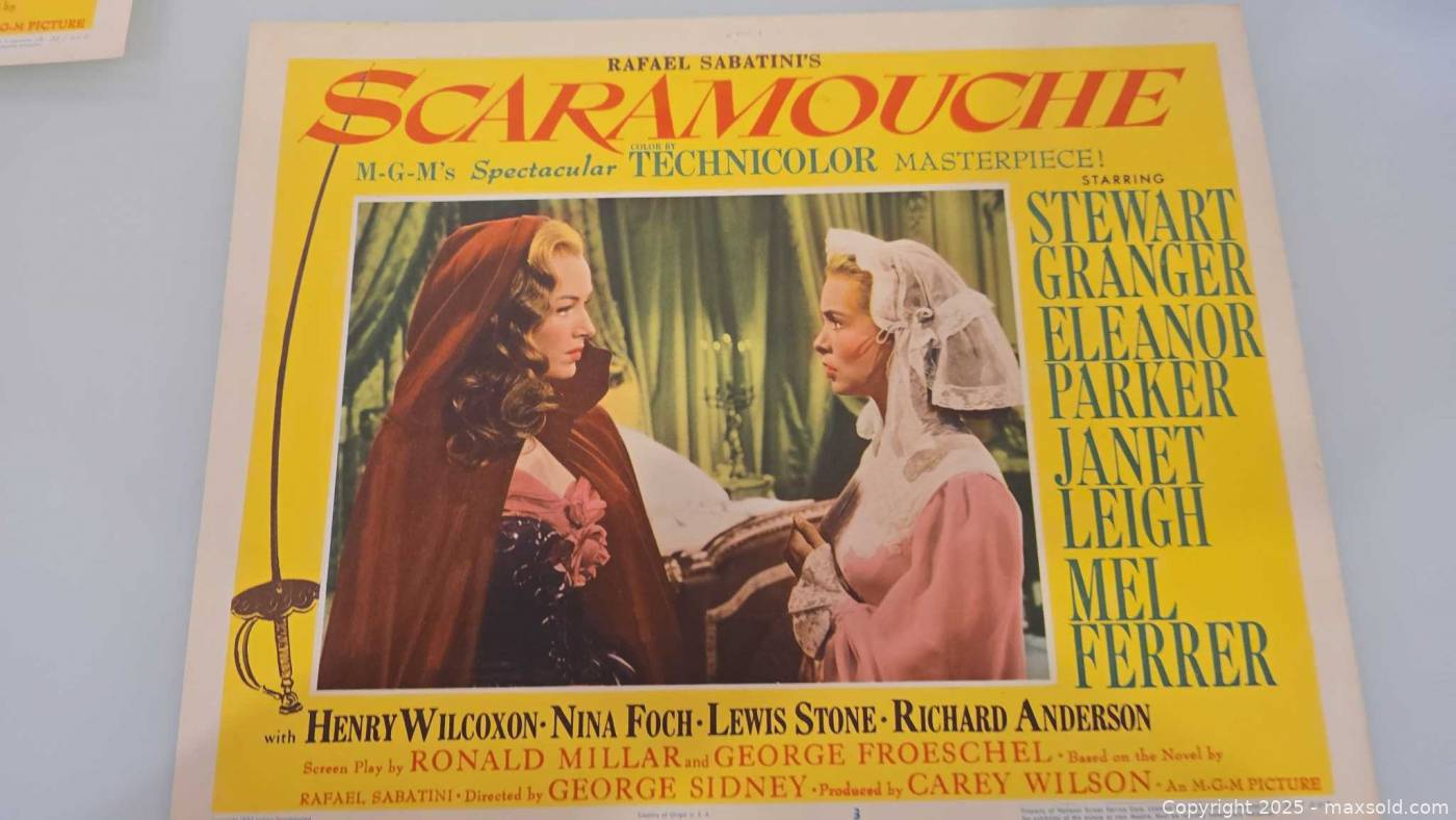 Vintage Movie Poster - Scaramouche (1952) (Card 3/8) | Toronto (Ontario ...