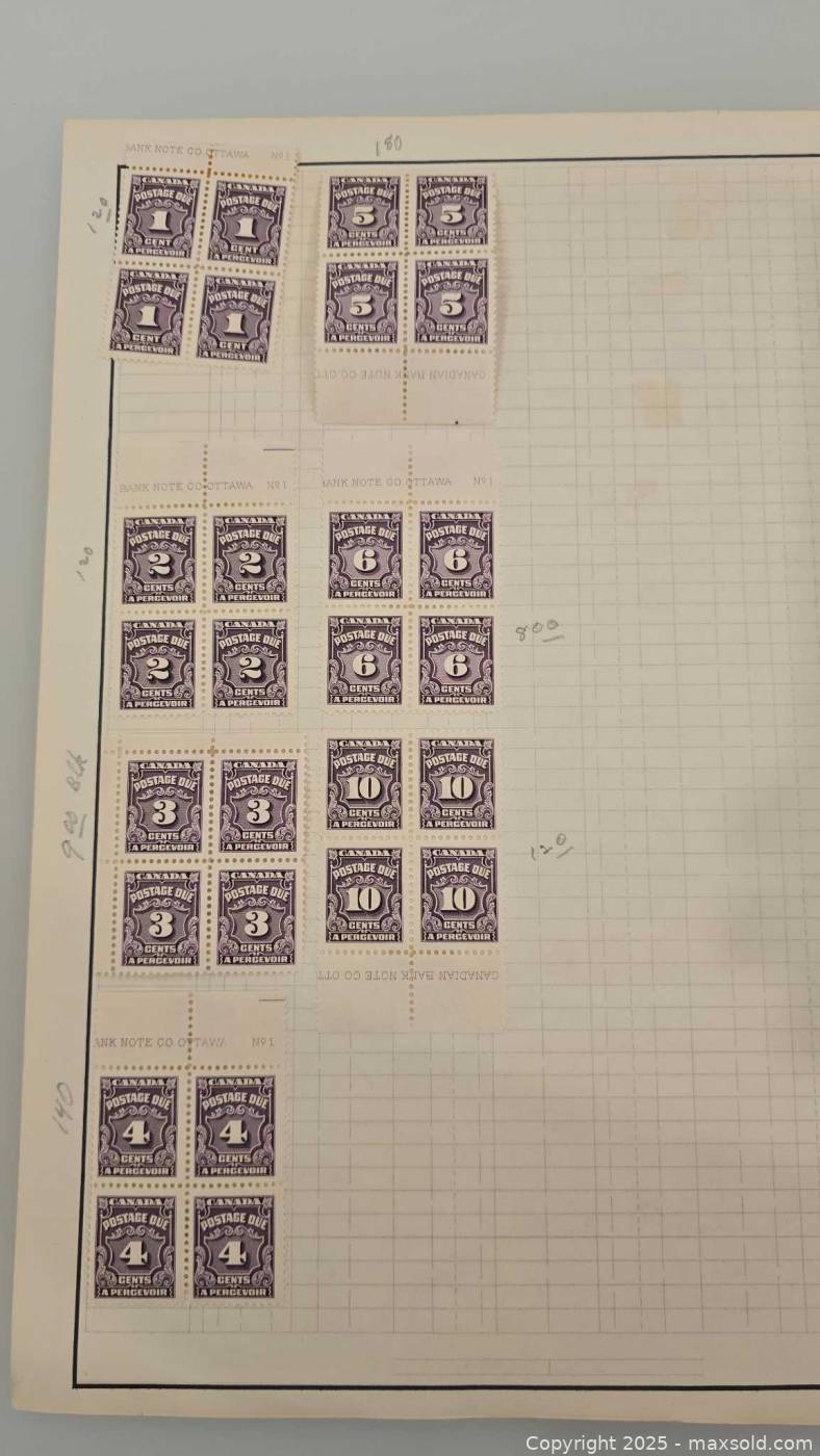 Vintage Stamps - Two Sheets of Rare Stamps | Toronto (Ontario, Canada ...