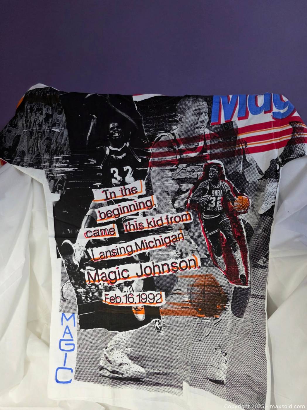 Vintage Magic Johnson T-shirt | Hawthorne (California, USA) SELLER ...