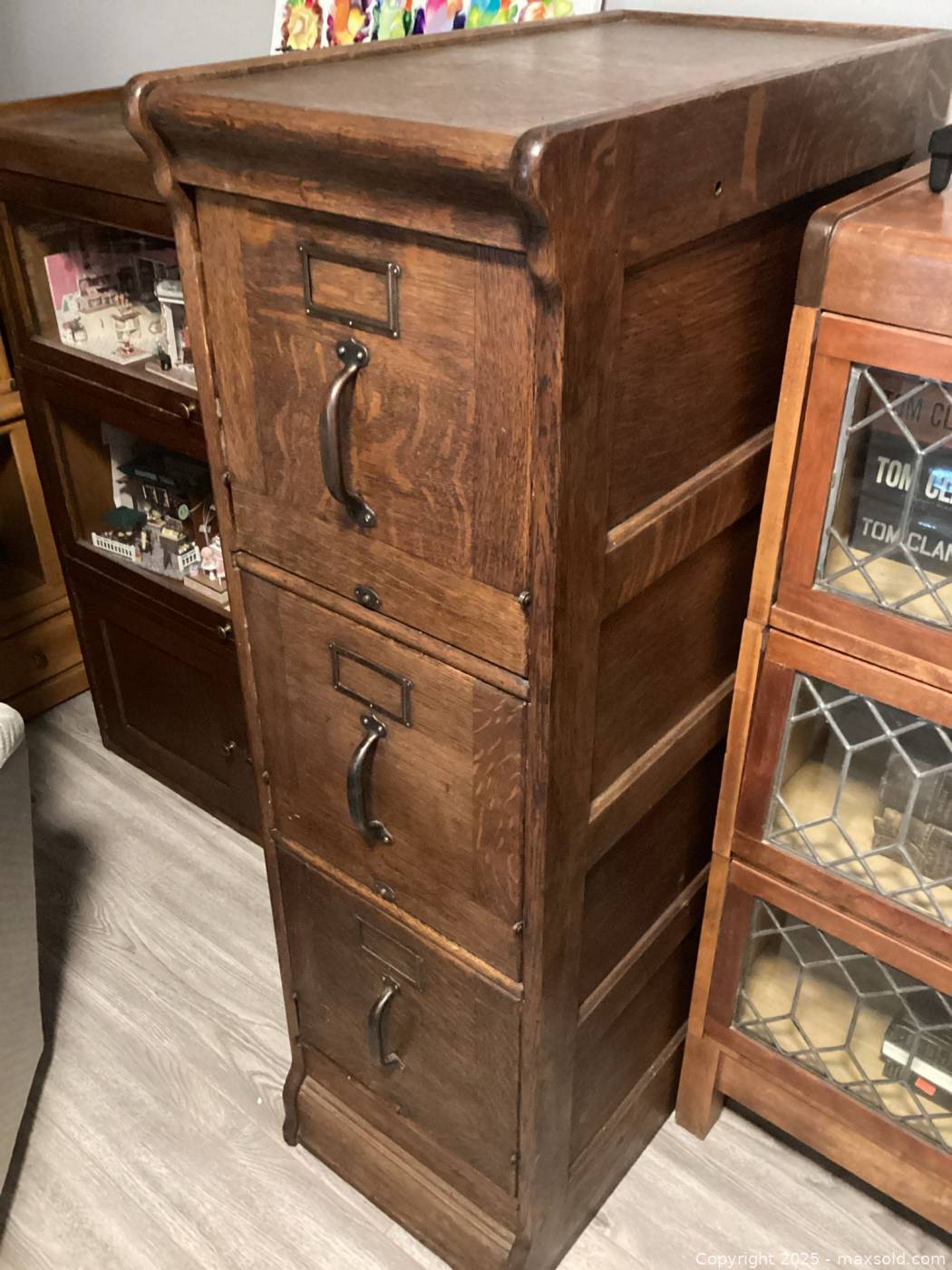 Antique barrister bookcase style filing cabinet | North Dundas (Ontario ...