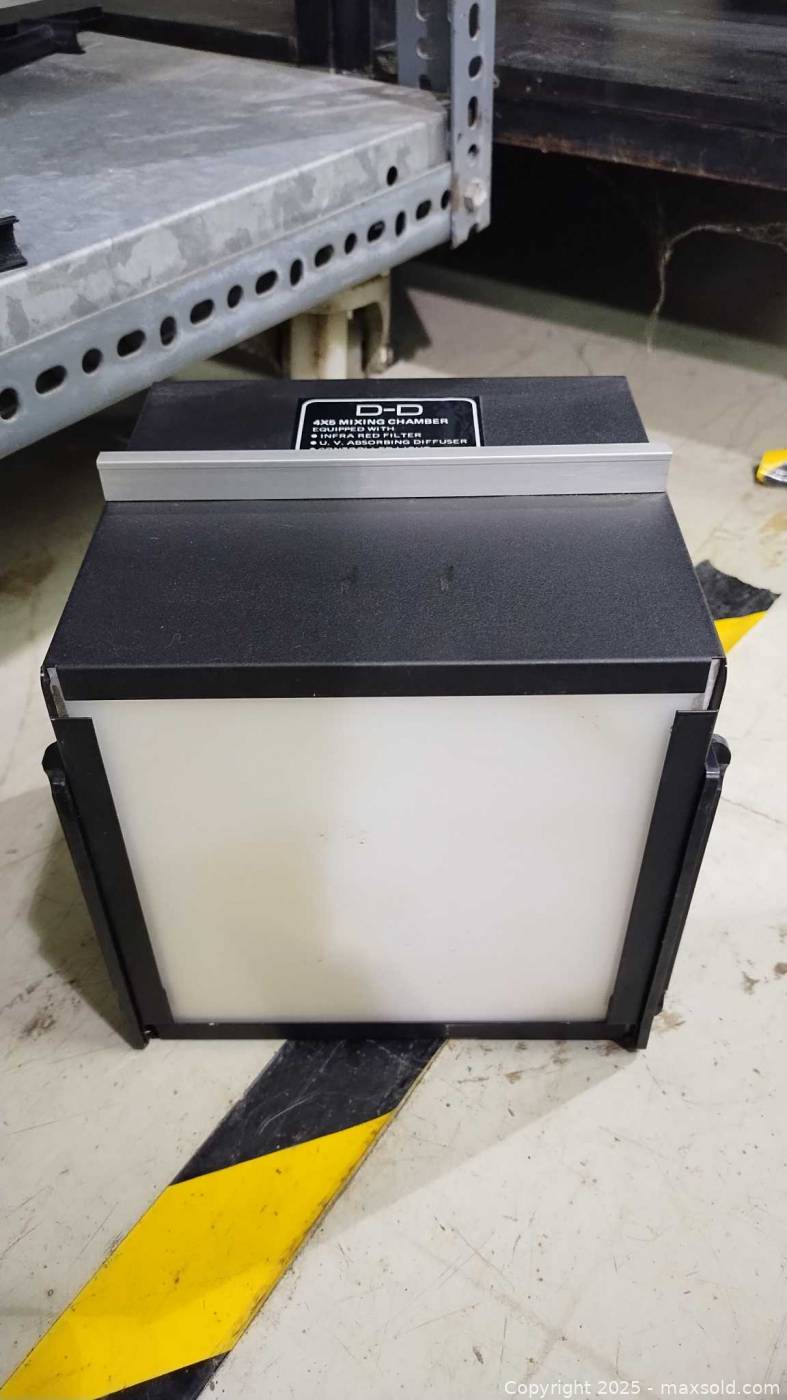 D-D 4x5 Darkroom Enlarger Mixing Chamber Diffusion Box A | Mississauga ...