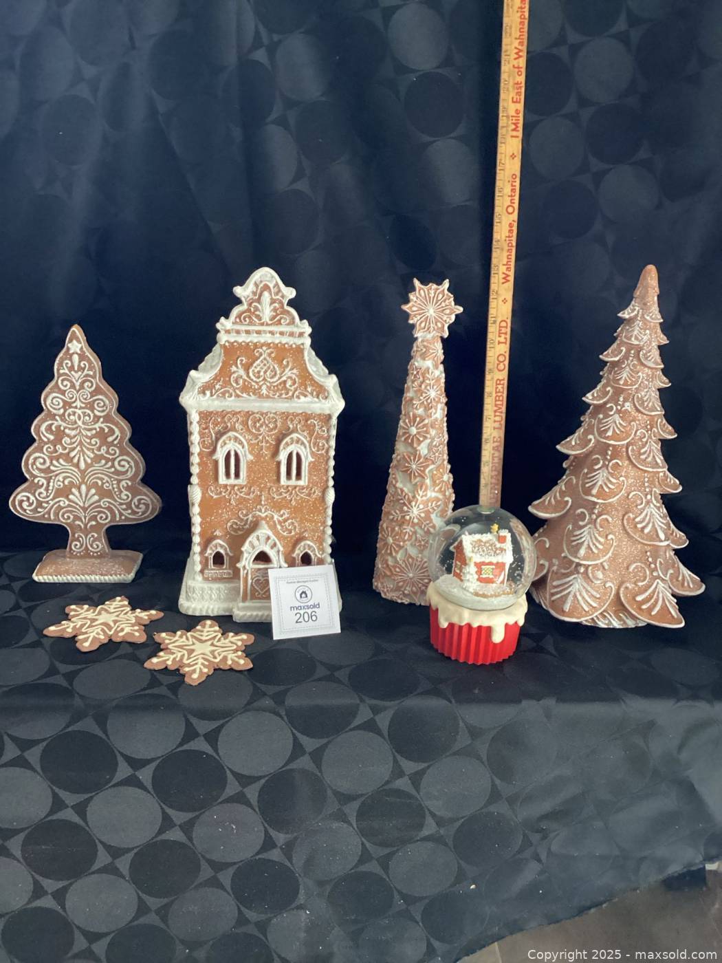 Homesense Gingerbread Ceramics and Snowglobe | Collingwood (Ontario ...