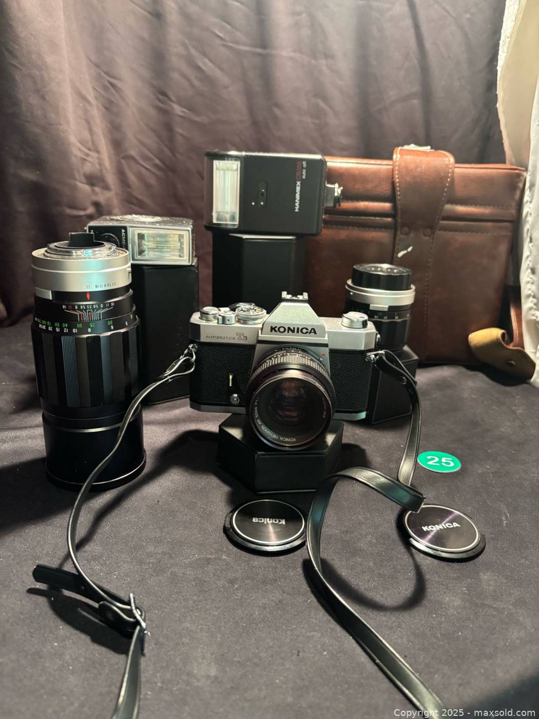 Konica Autoreflex T3 Early Model Film Camera Hexanon AR 50mm F/1.7 ...