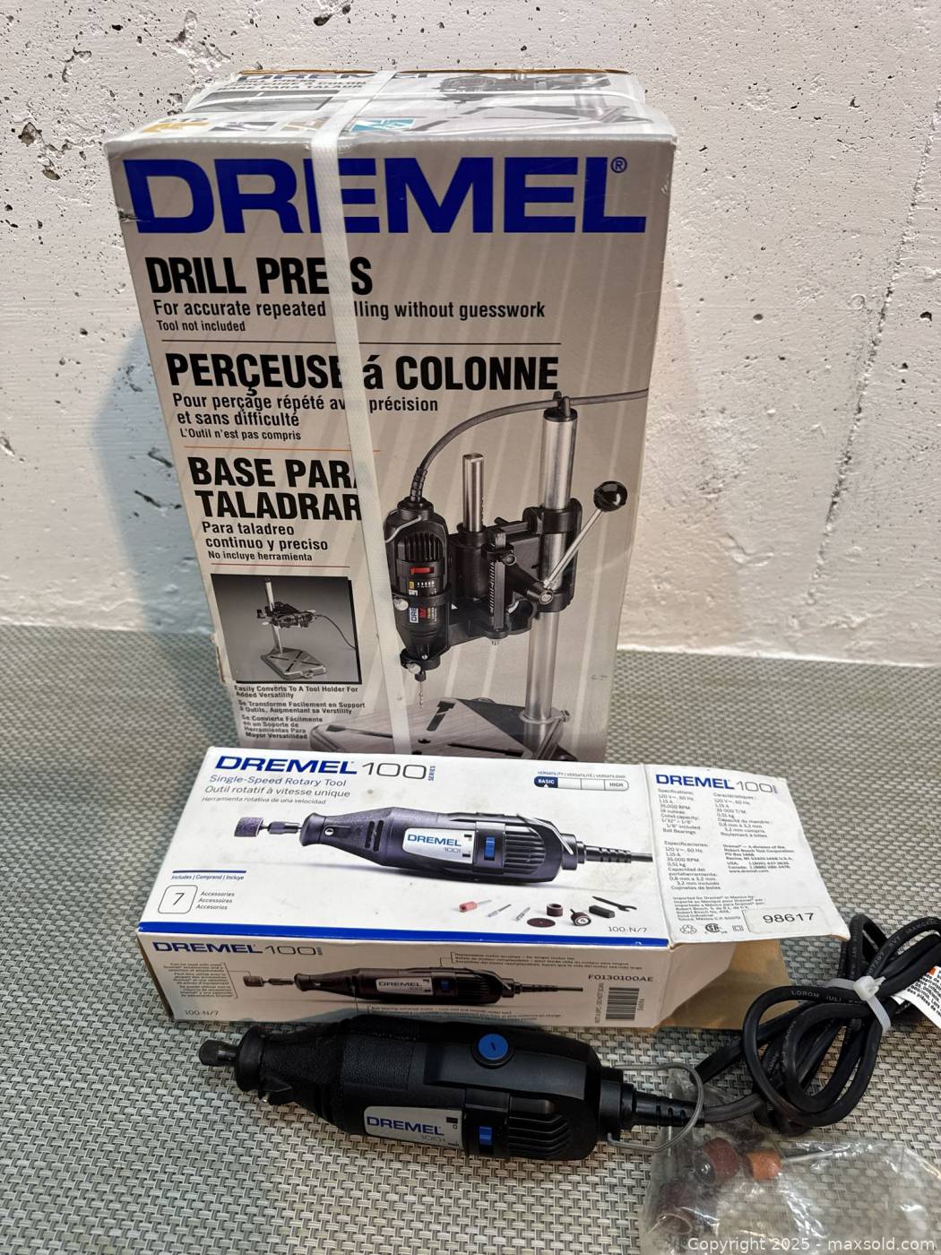 Dremel 212 Drill Press Stand / Workstation for Rotary Tools with Dremel ...